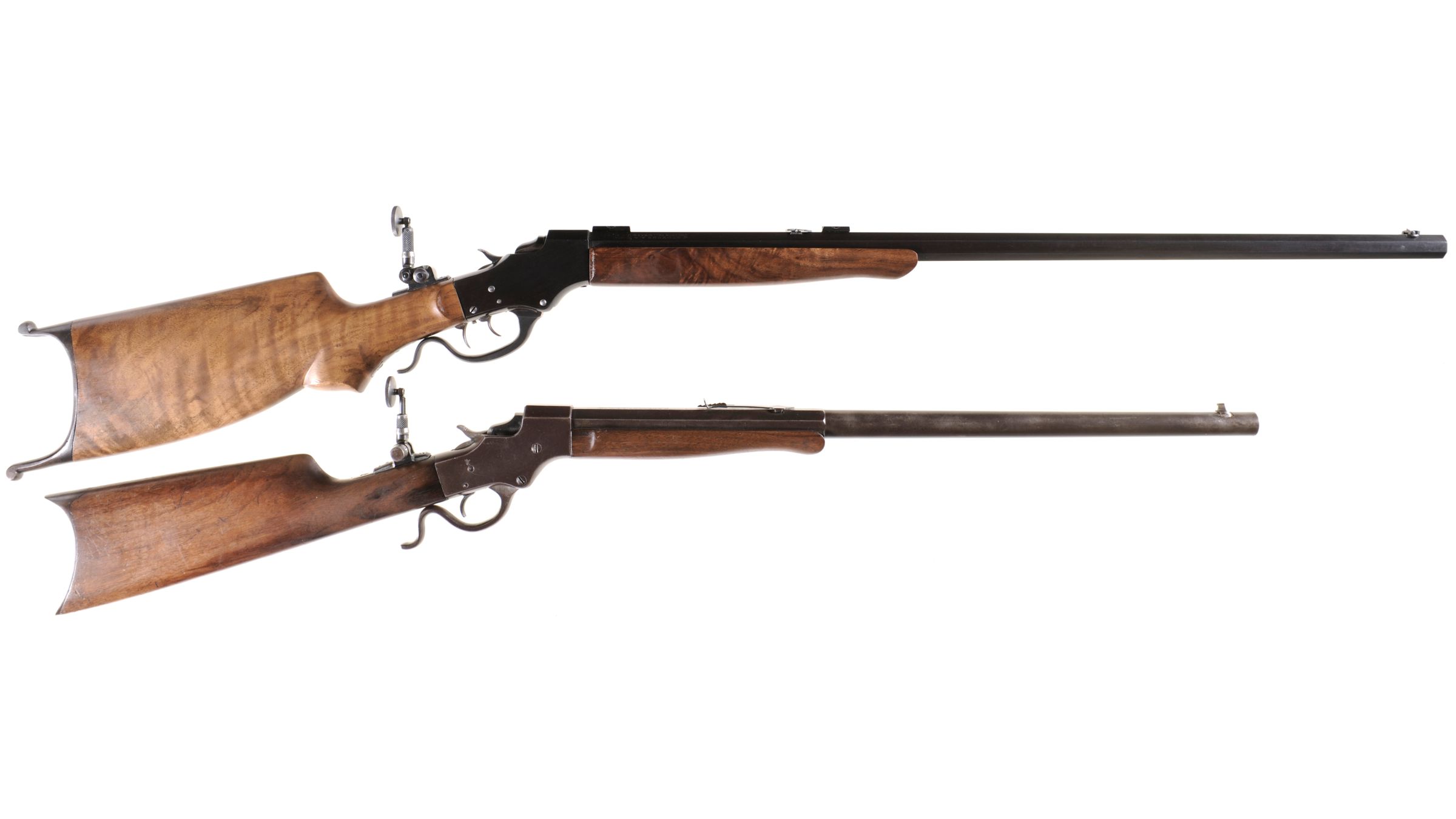 Two Stevens Single Shot Rifles | Rock Island Auction