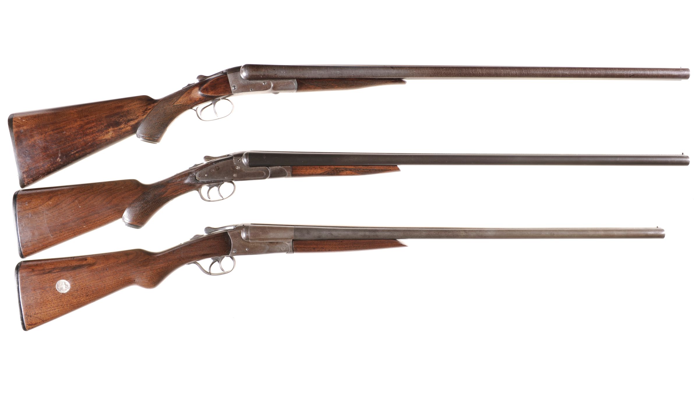 Three Double Barrel Shotgun | Rock Island Auction