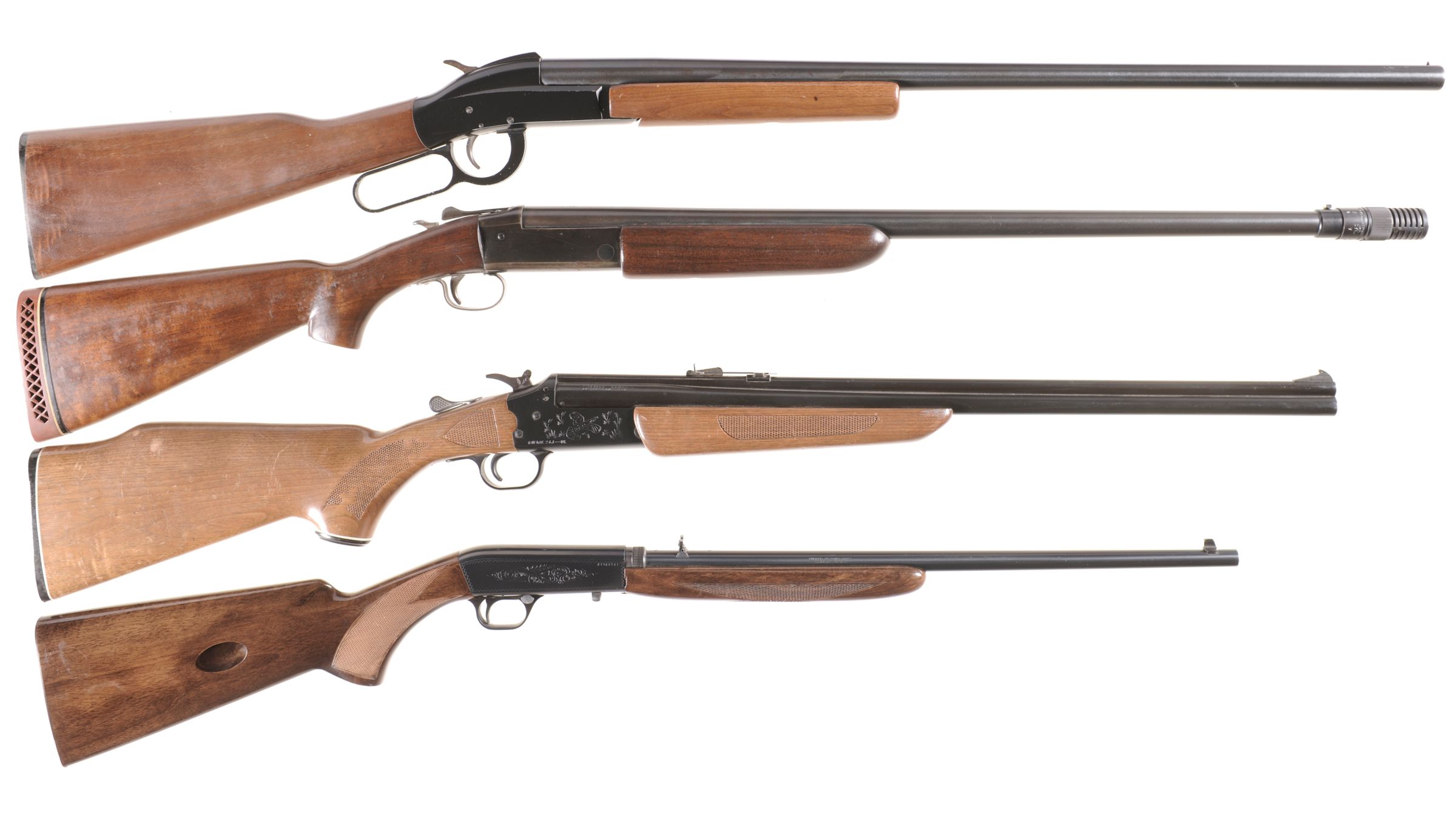 Four Long Guns | Rock Island Auction