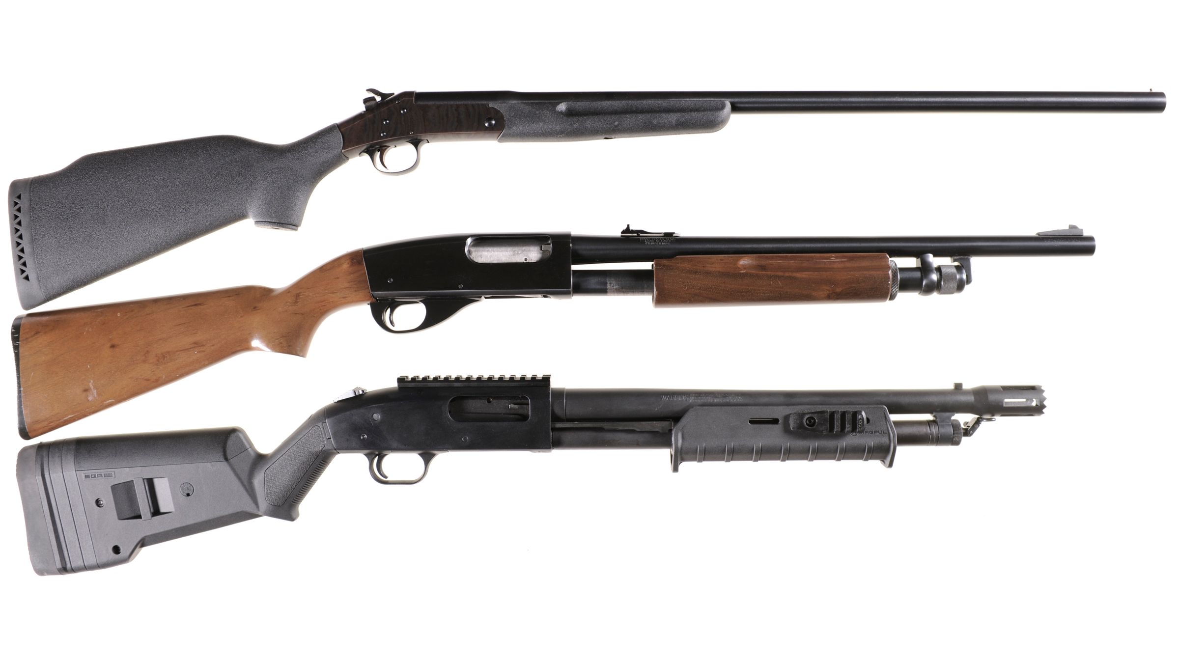 Three Shotguns Rock Island Auction