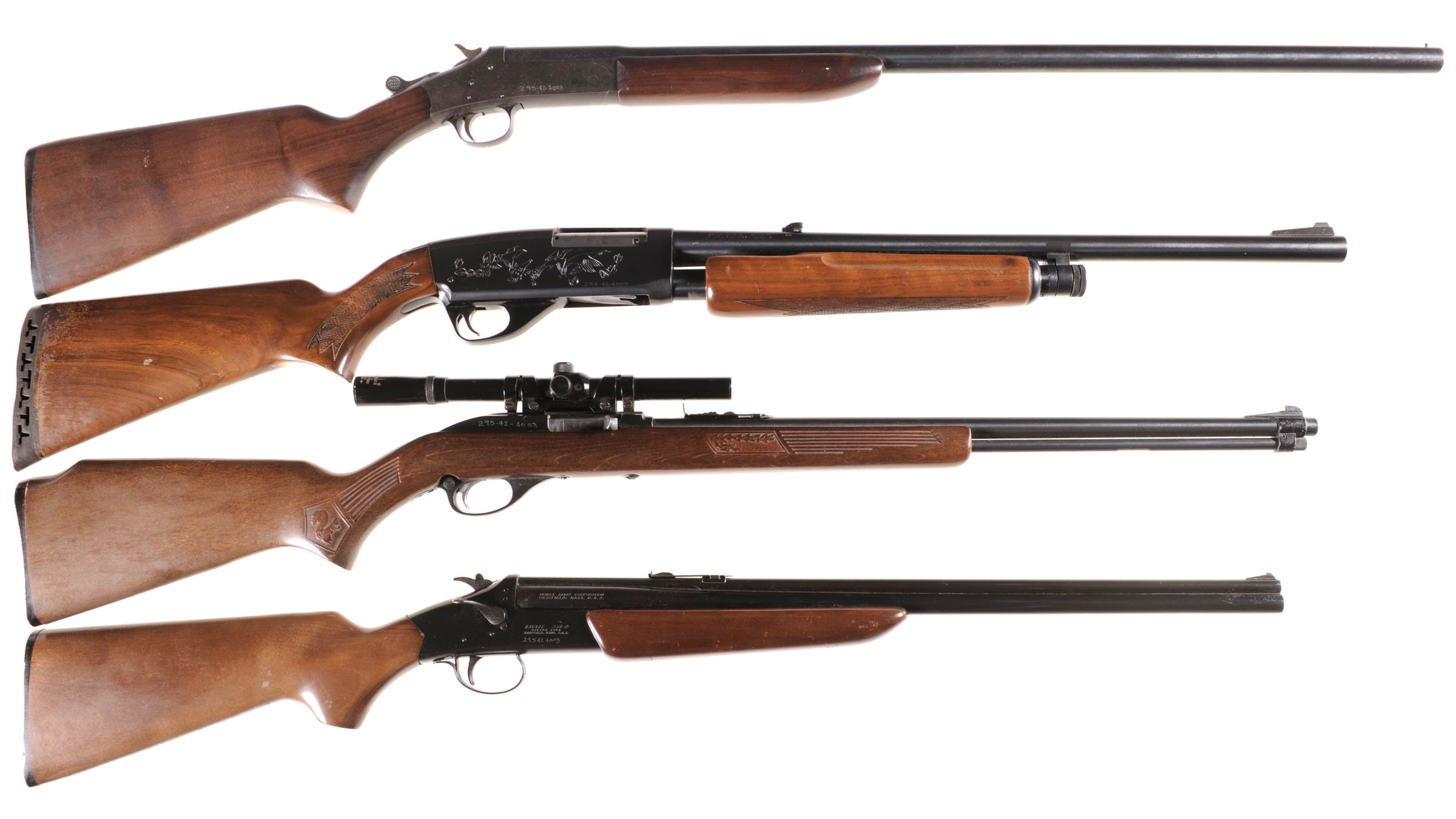 Four Long Guns | Rock Island Auction