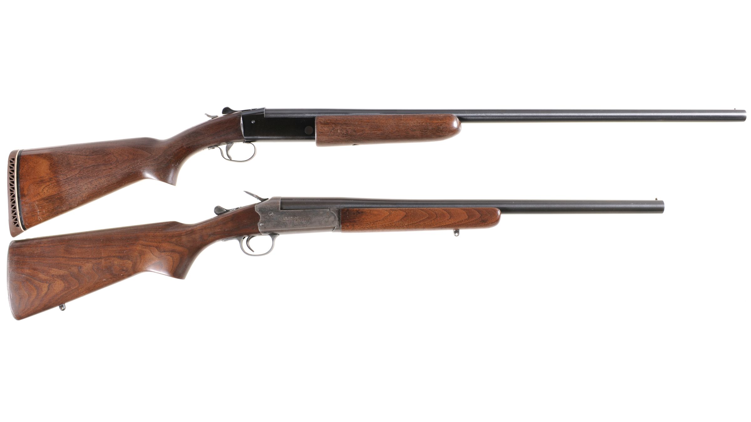 Two Single Shot Shotguns | Rock Island Auction