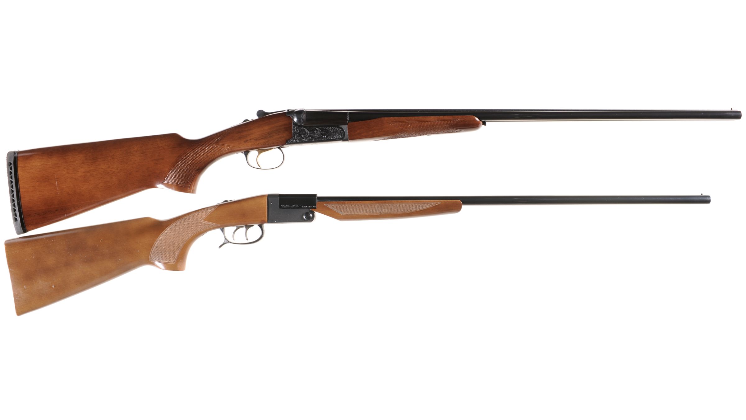 Two Double Barrel Shotguns | Rock Island Auction