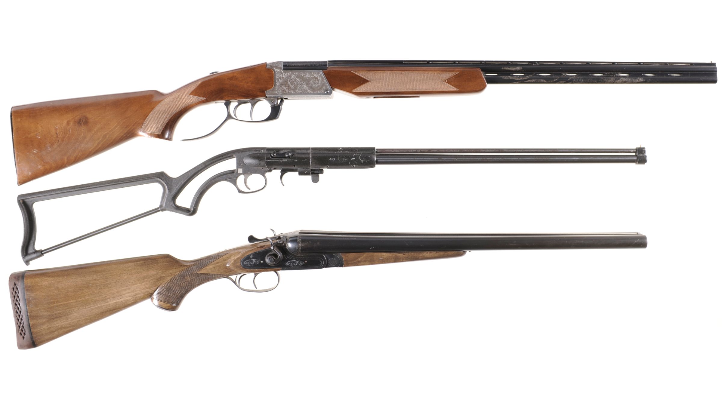 Three Shotguns Rock Island Auction