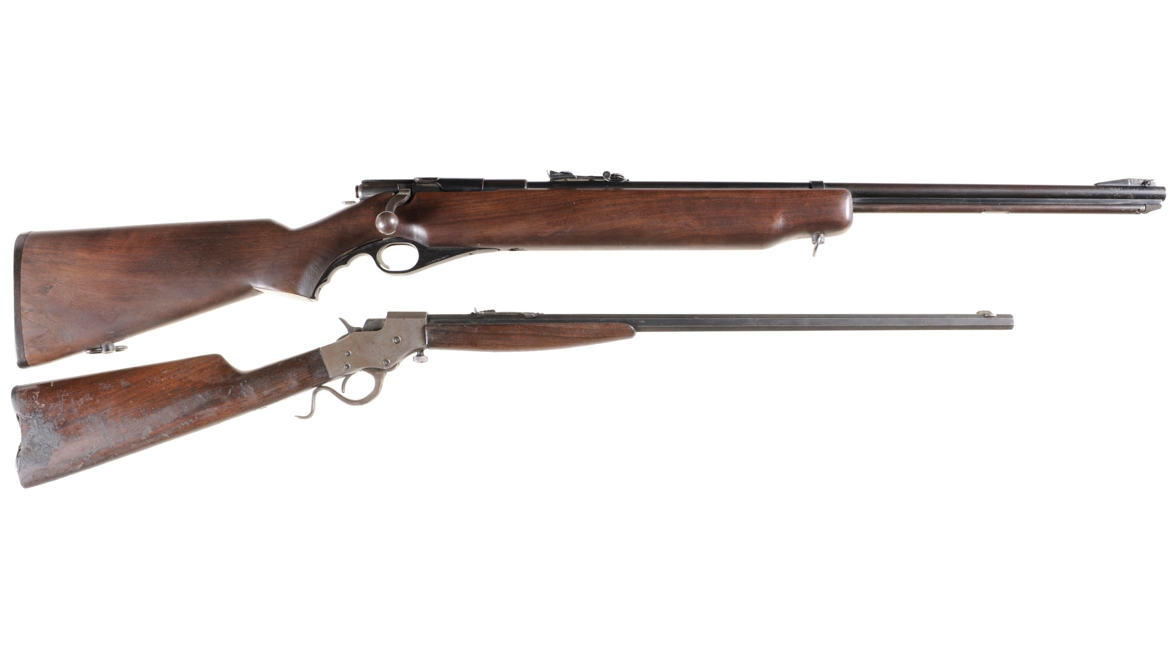 Two Rifles | Rock Island Auction