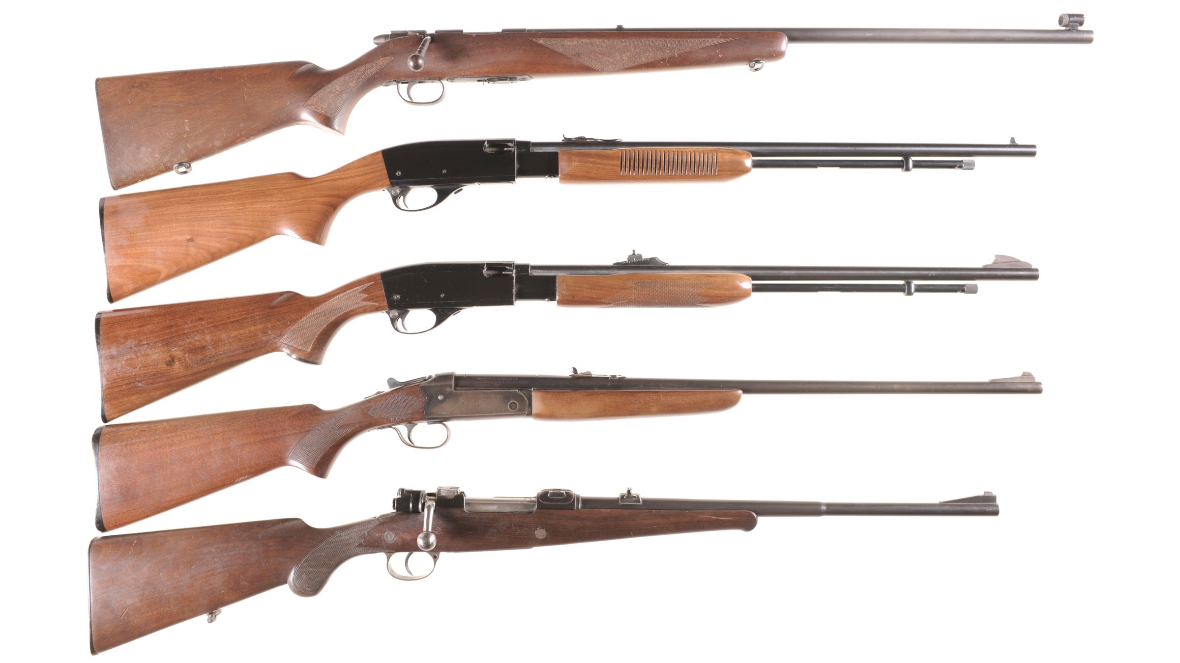 Five Rifles | Rock Island Auction