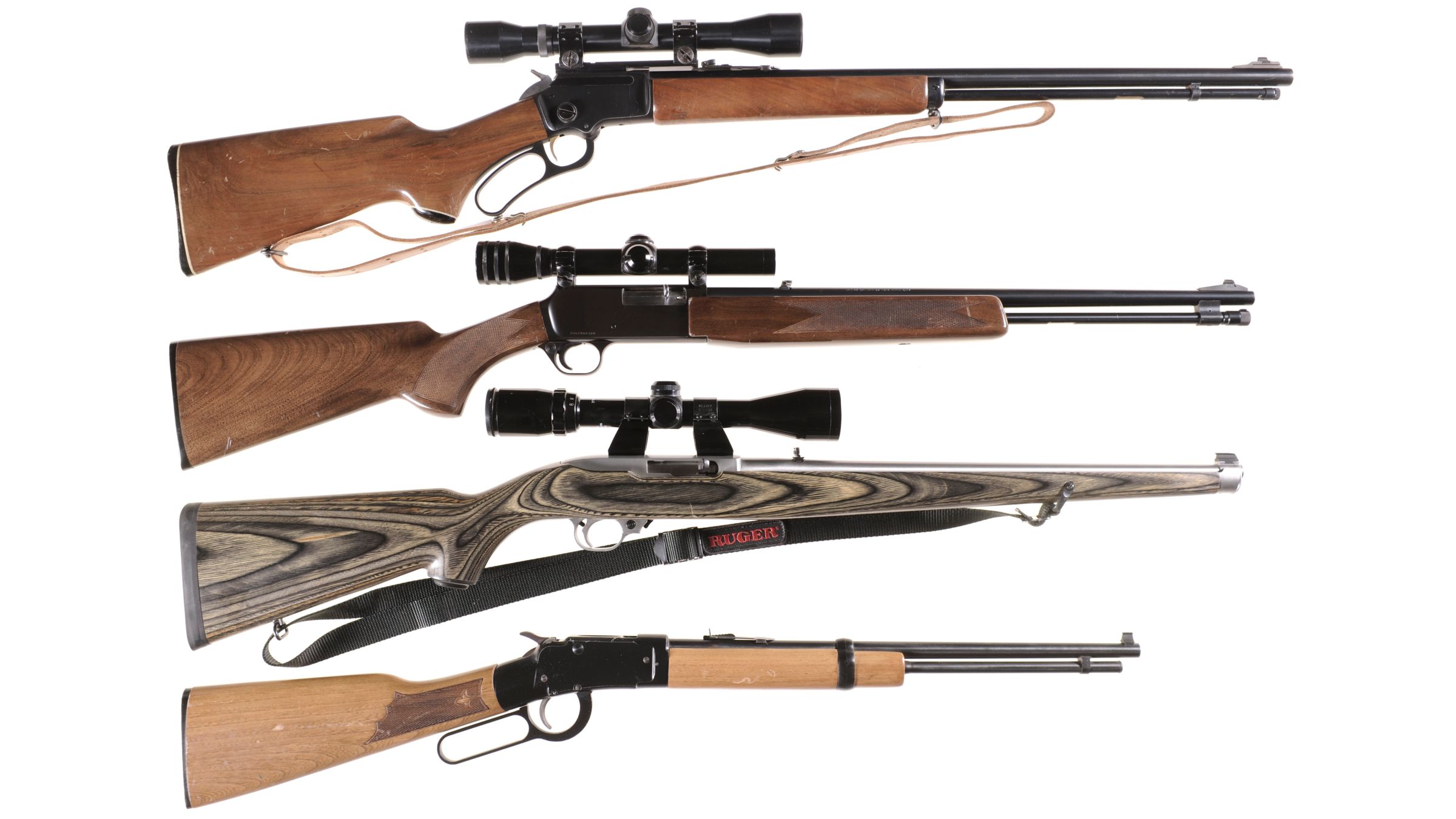 Four Rimfire Rifles | Rock Island Auction