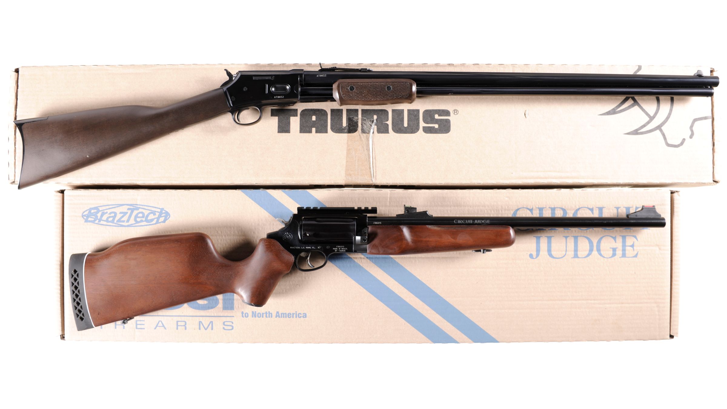 Two Taurus Rifles with Boxes | Rock Island Auction