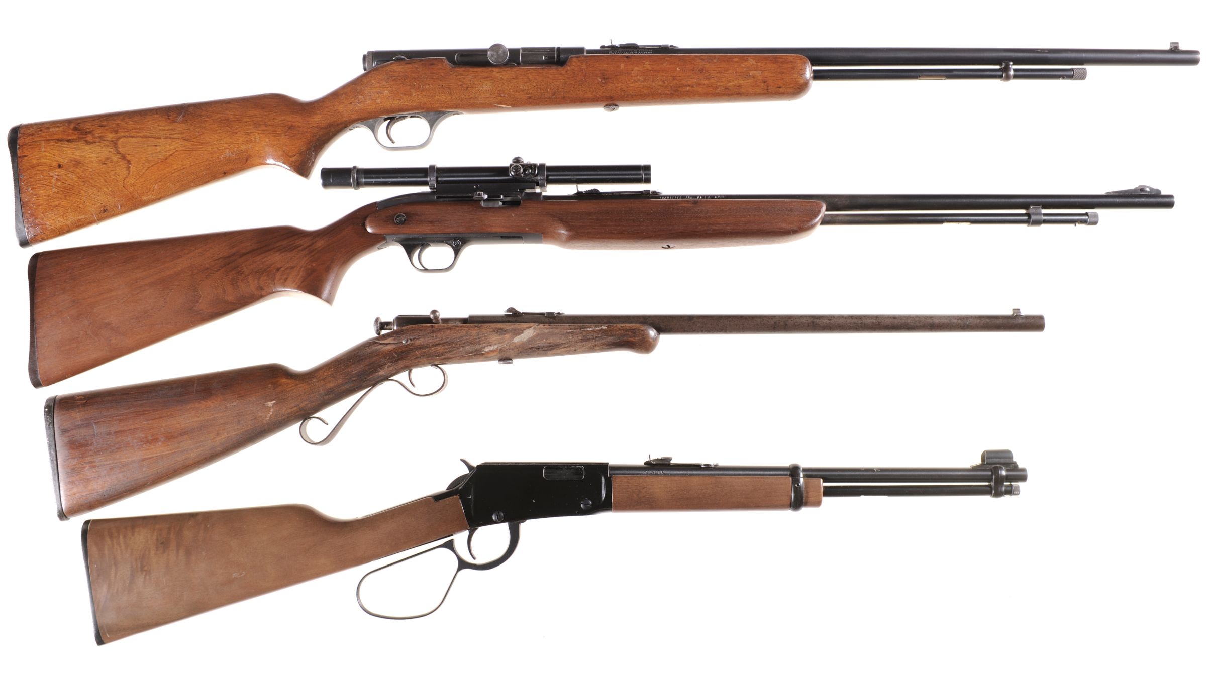 Four Rimfire Rifles | Rock Island Auction
