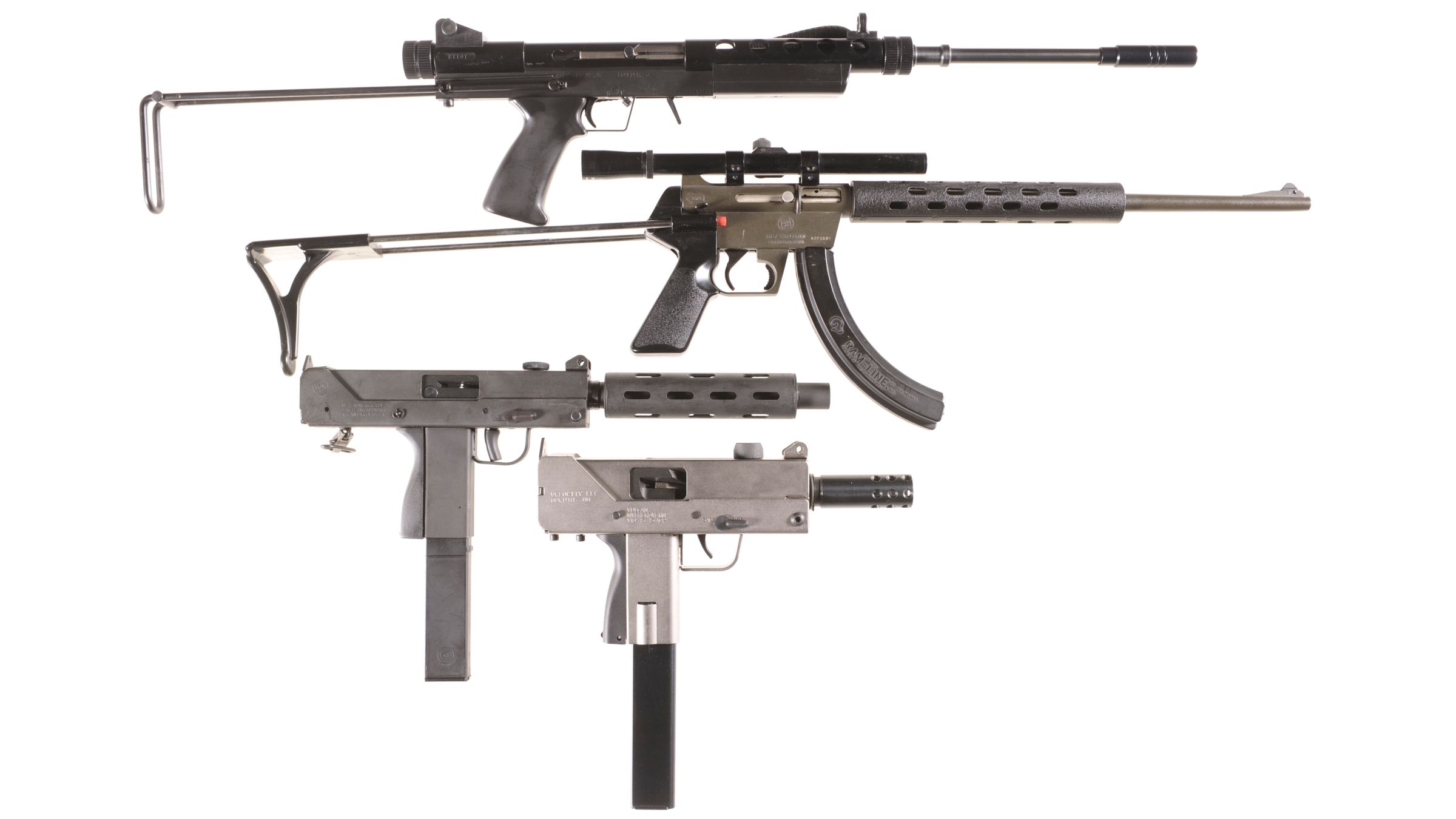 Four Semi-Automatic Firearms | Rock Island Auction