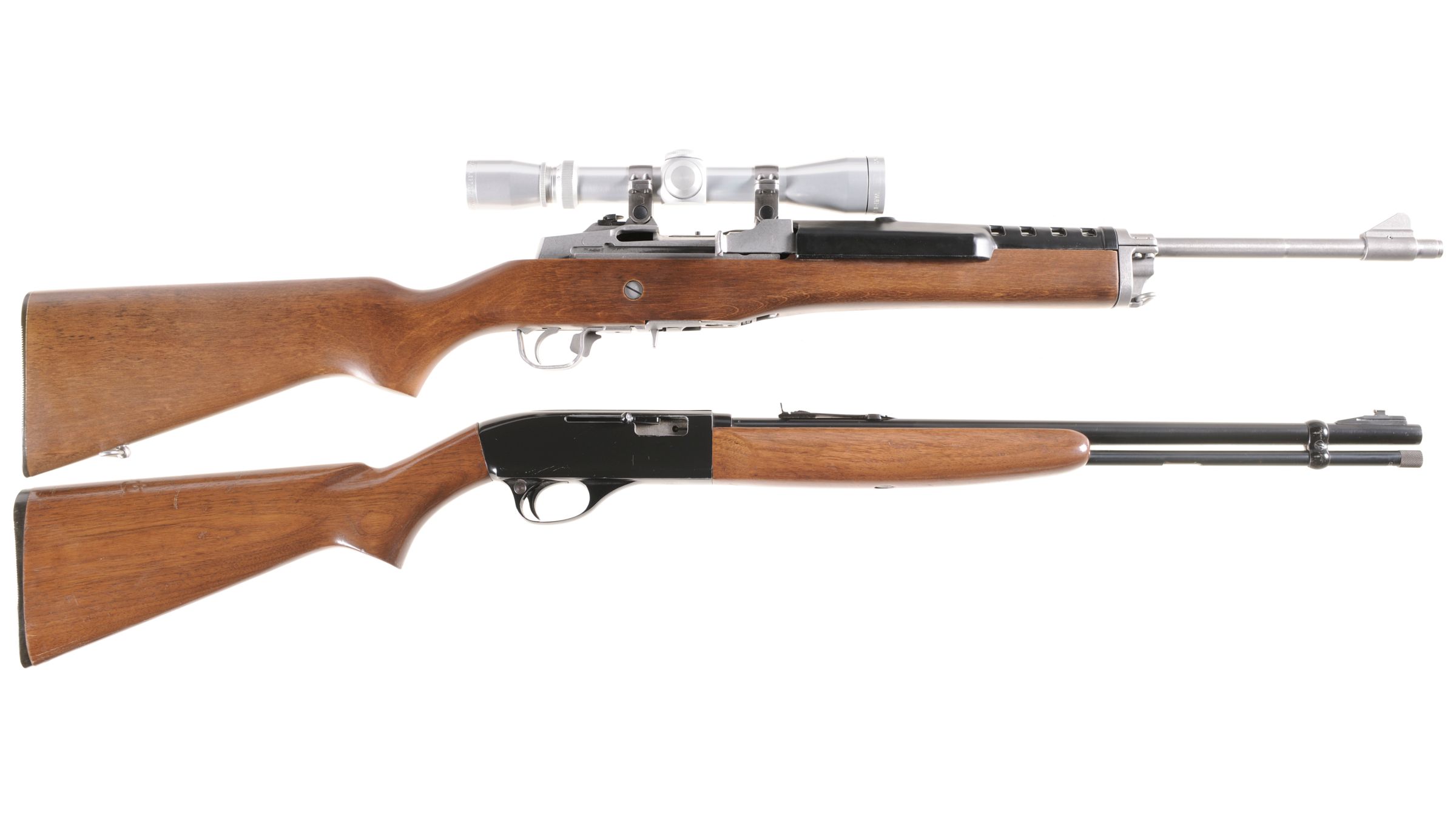 Two Semi-Automatic Rifles | Rock Island Auction