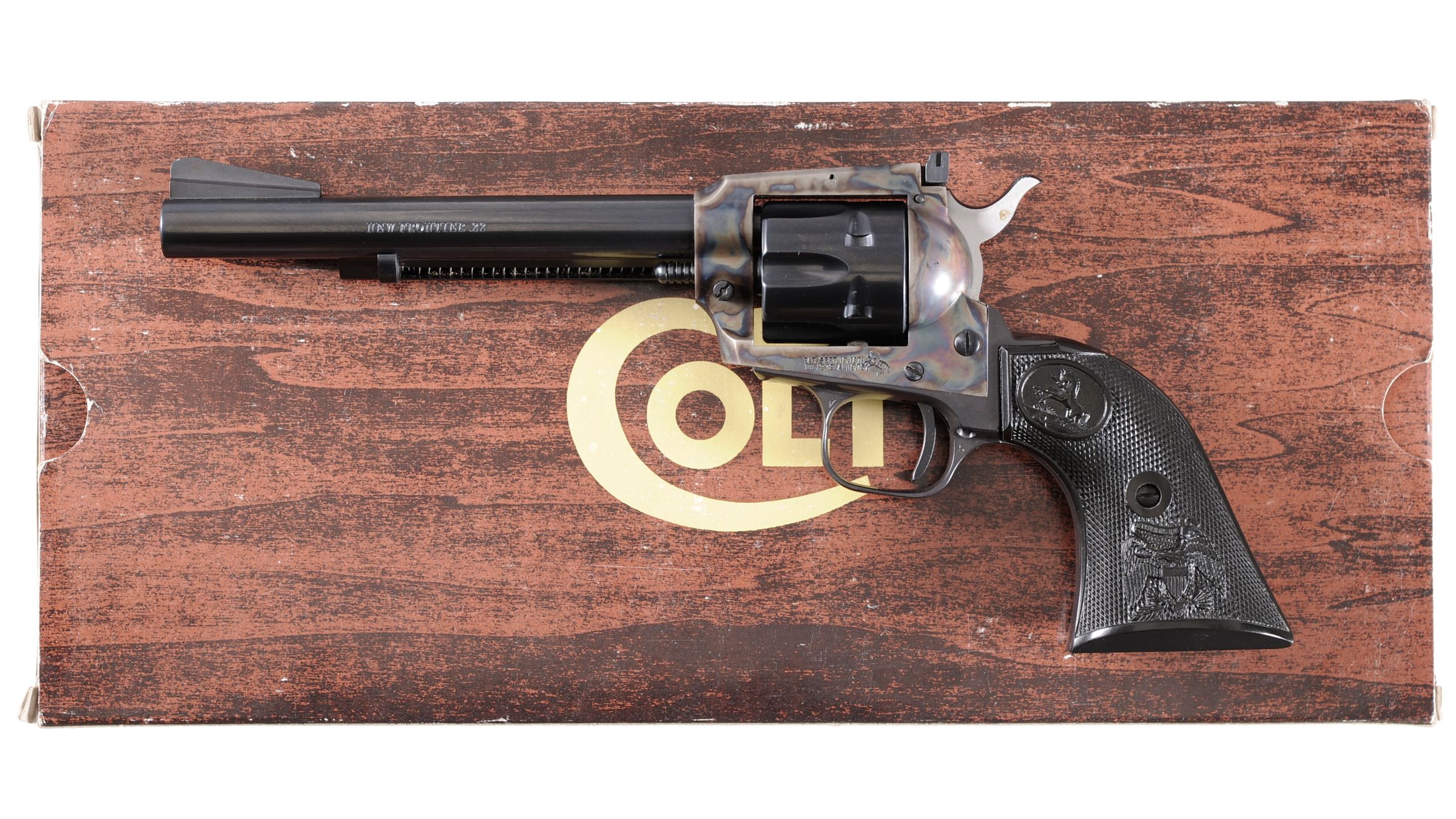Colt New Frontier Single Action Army Revolver with Box | Rock Island ...