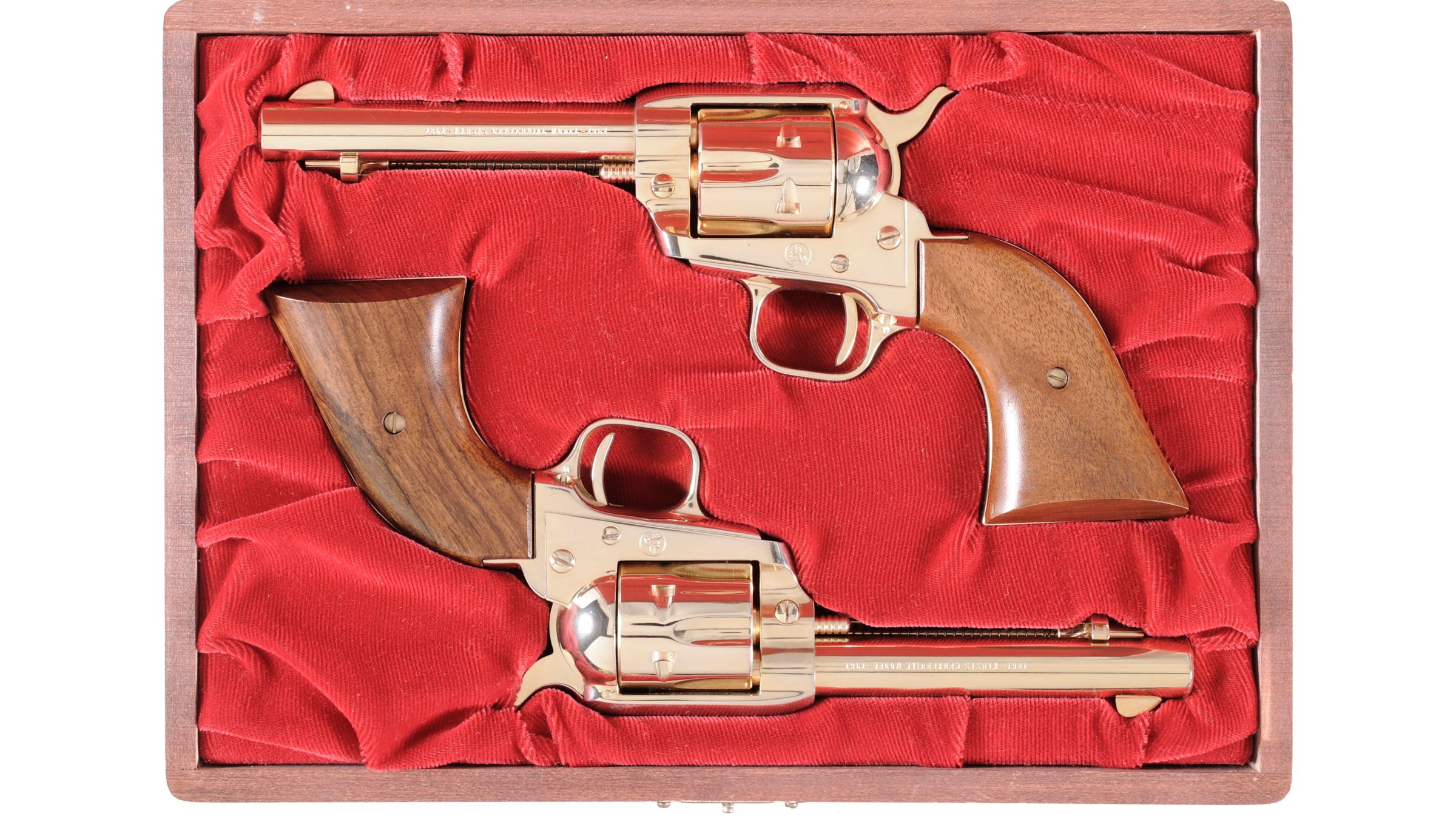 Cased Set of Colt Frontier Scout Kansas Centennial Single Action | Rock ...