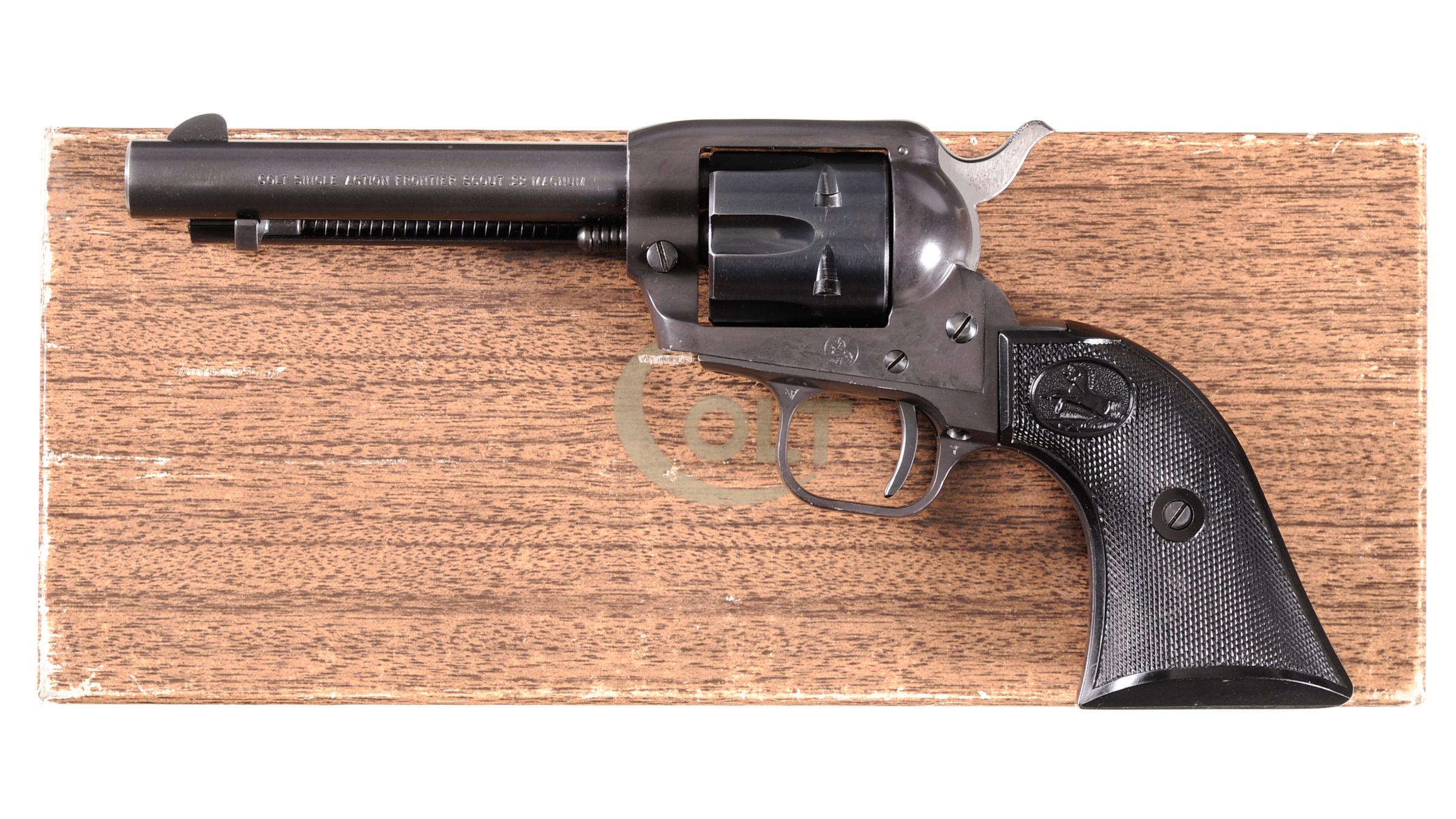 Colt Frontier Scout Single Action Army Revolver with Box | Rock Island ...