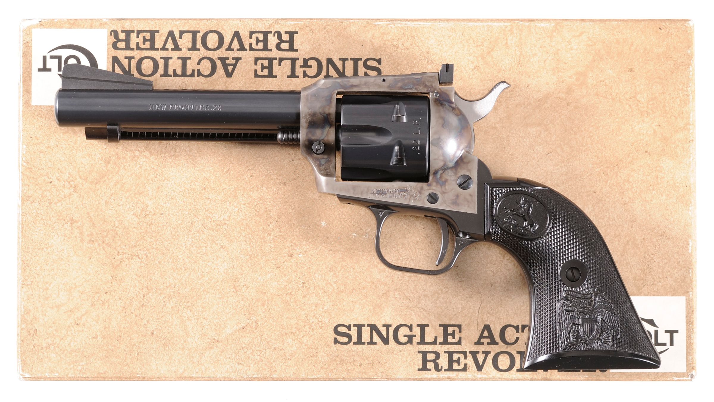 Colt New Frontier Single Action Army Revolver with Box -Letter | Rock ...