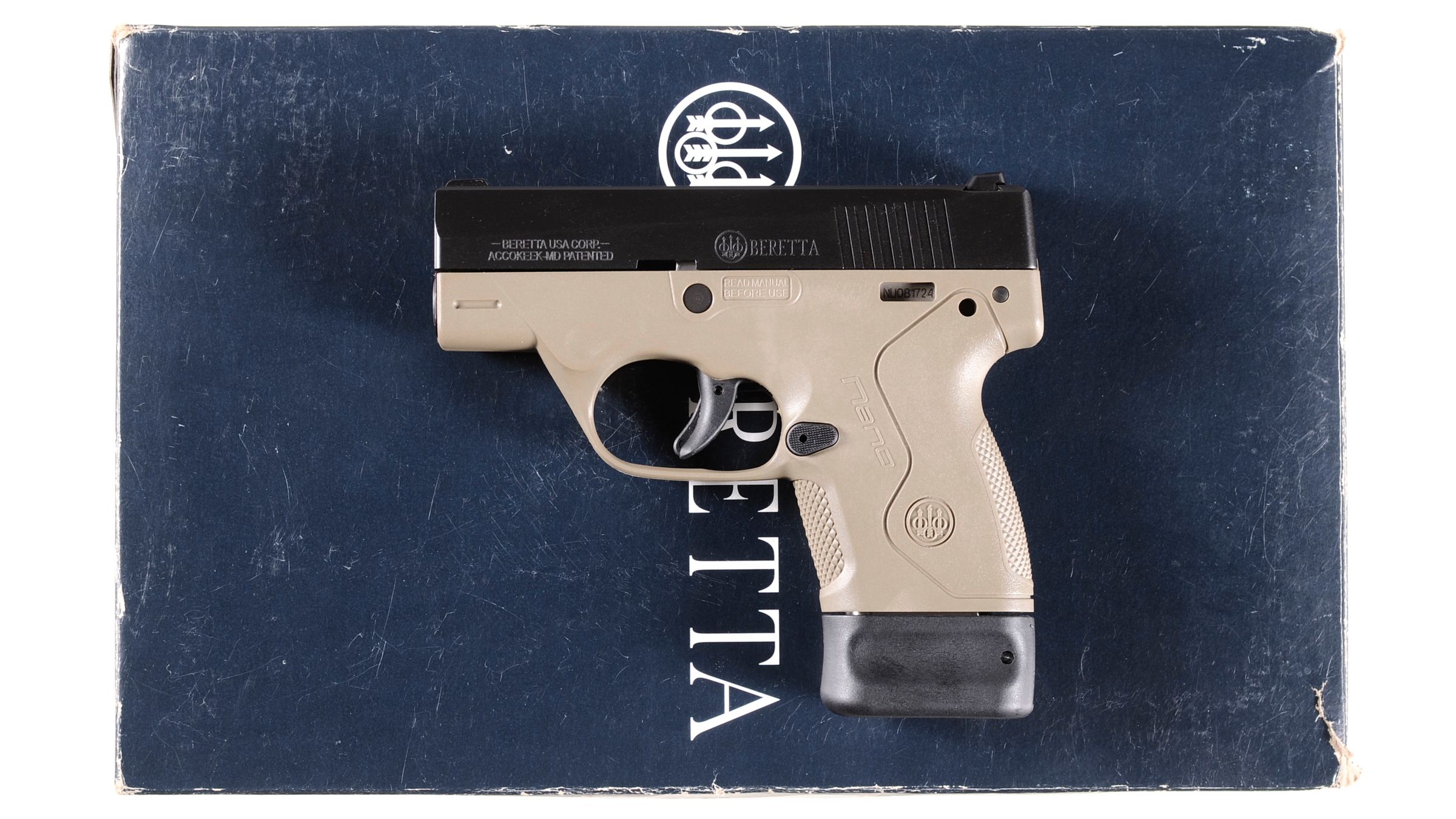 Beretta BU9 Nano Semi-Automatic Pistol with Case | Rock Island Auction