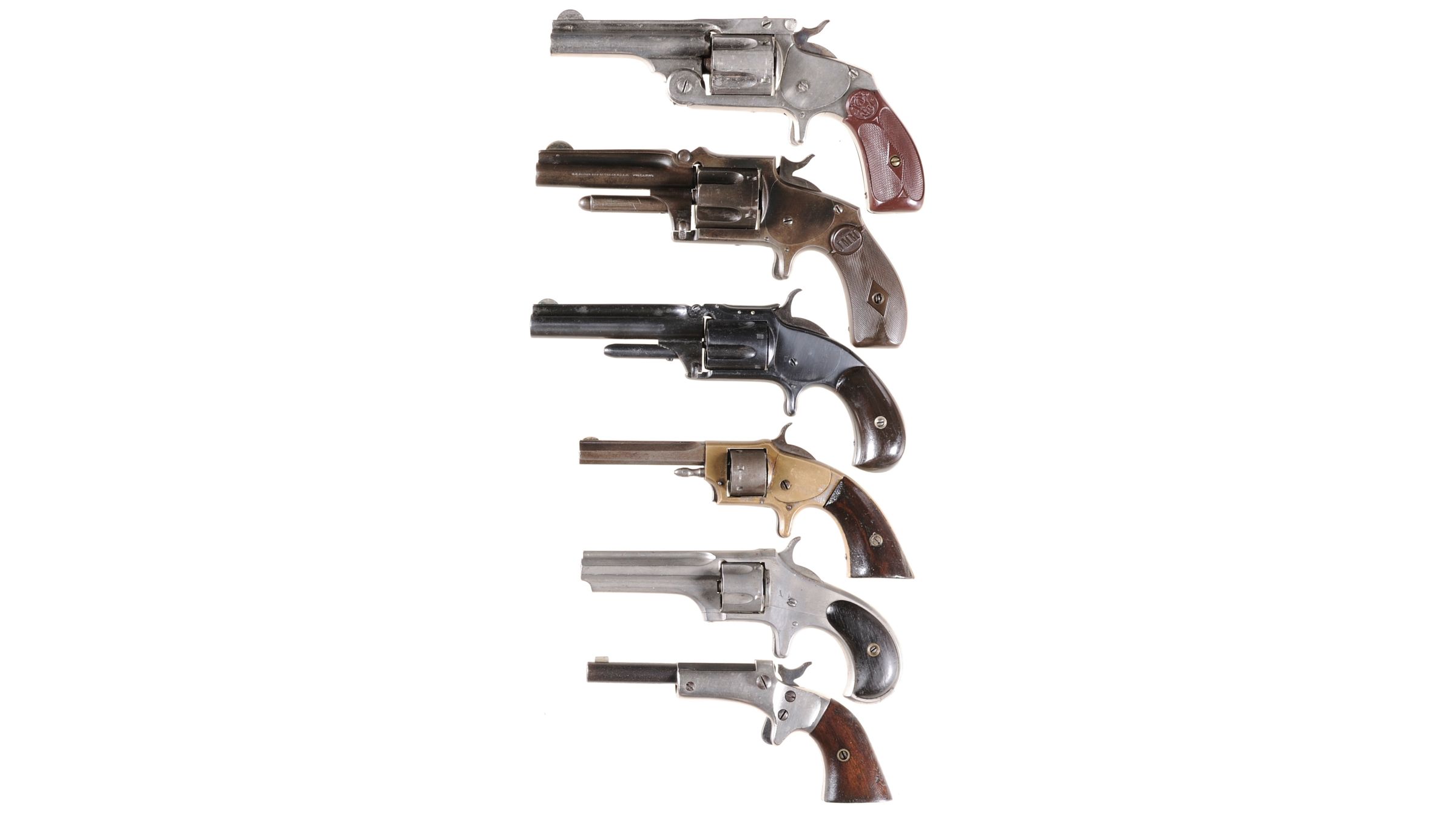 Six Spur Trigger Handguns | Rock Island Auction
