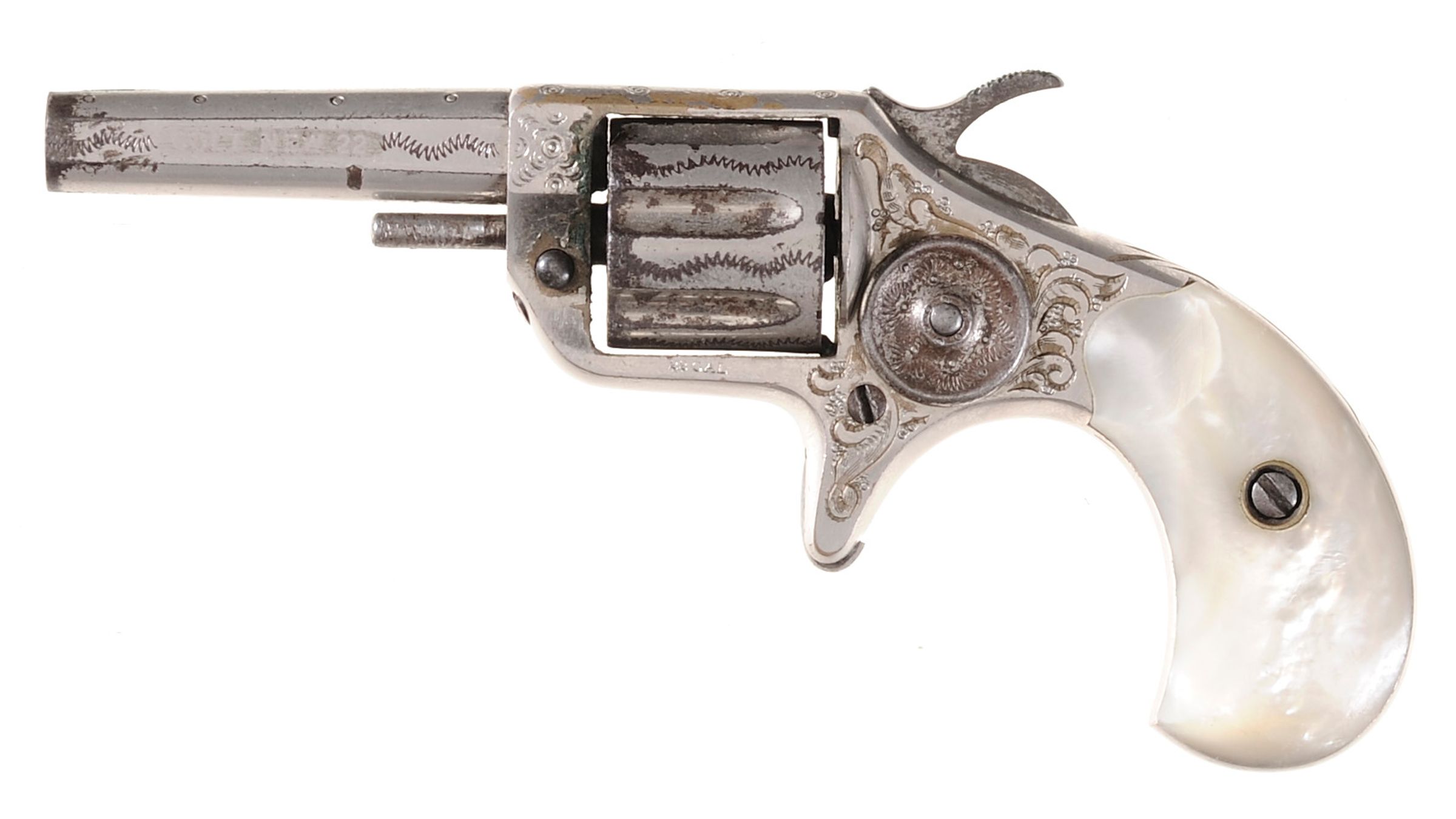 Engraved Colt New Line 'Etched Panel' 22 Revolver | Rock Island Auction