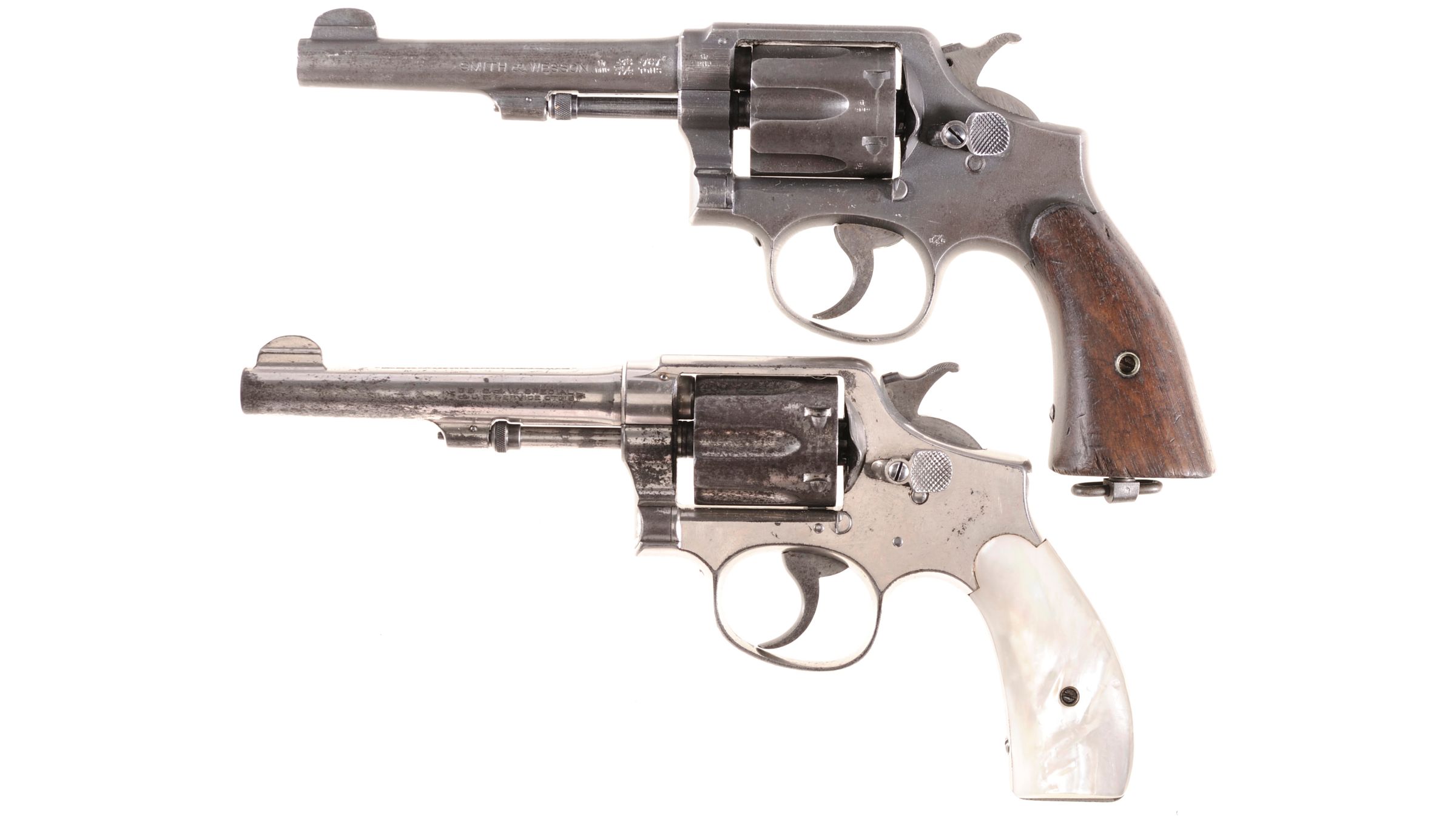 Two Smith & Wesson Double Action Revolvers | Rock Island Auction
