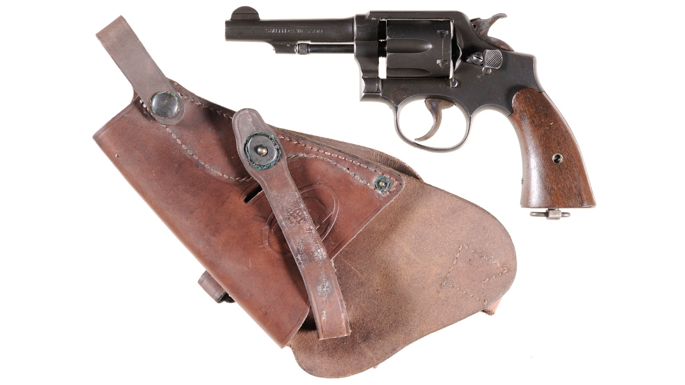 U.S. Smith & Wesson Victory Model Revolver with Holster | Rock Island ...