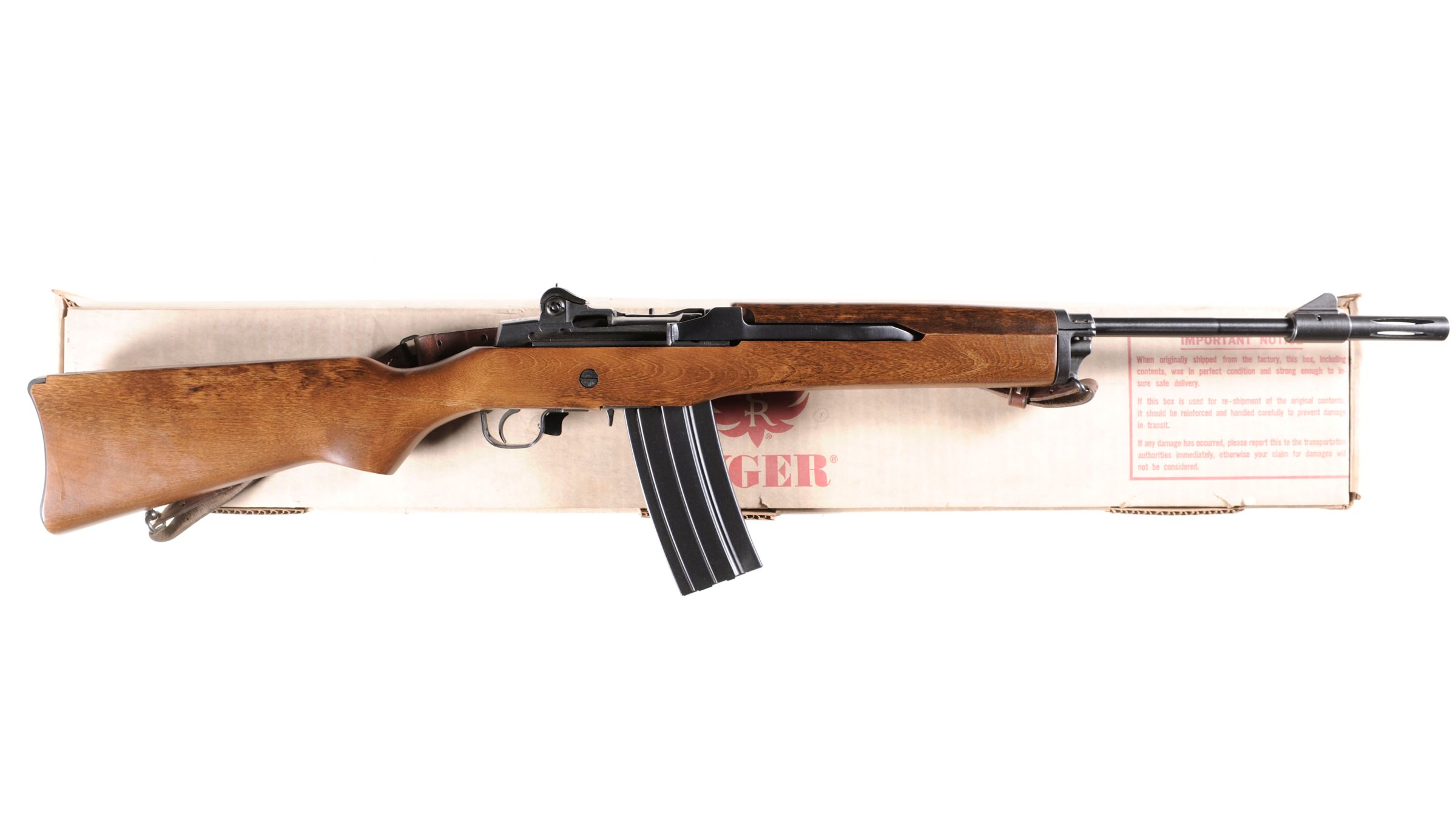 Ruger Mini 14 Semi Automatic Rifle With Box Rock Island Auction ruger-mini-14-semi-automatic-rifle-with-box-rock-island-auction