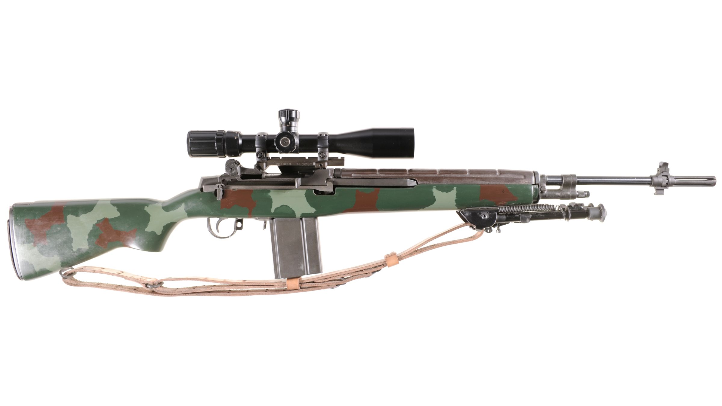 Custom Springfield Model M1A Semi-Automatic Rifle | Rock Island Auction