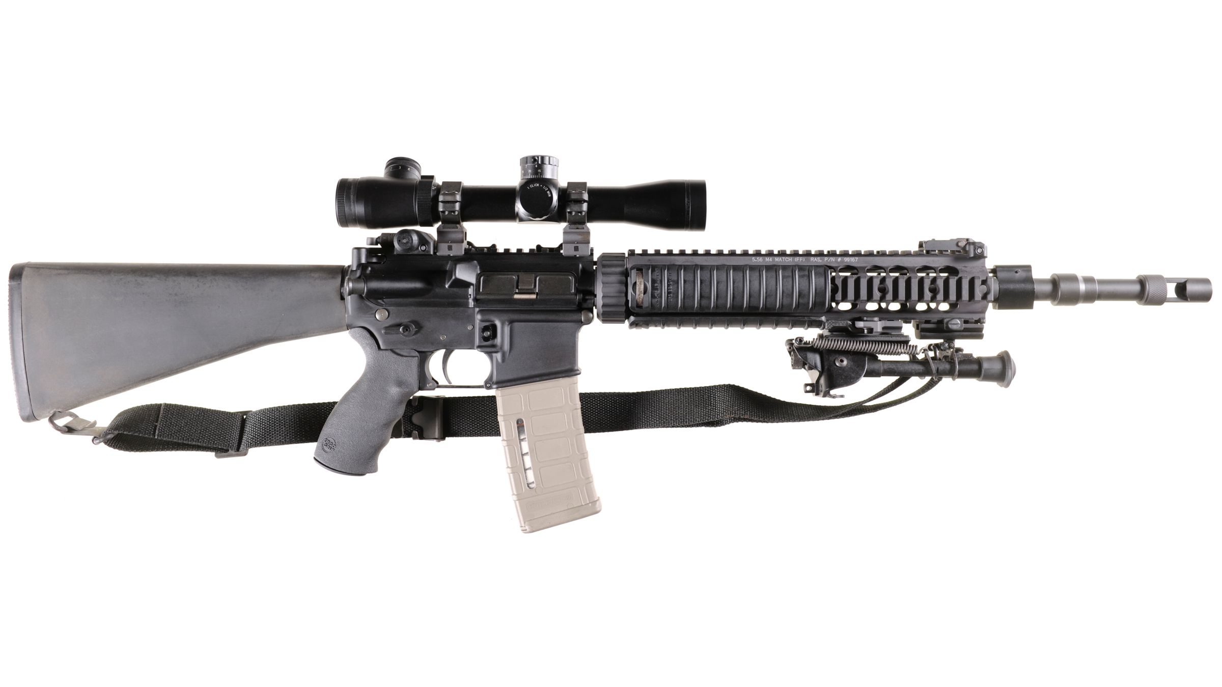 Colt Match Target / Match HBAR Semi-Automatic Rifle with Scope | Rock ...