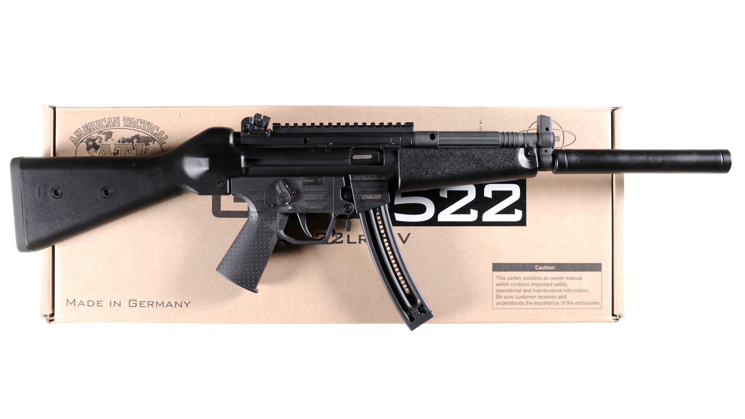 GSG Model GSG-522 Semi-Automatic Rifle with Box | Rock Island Auction