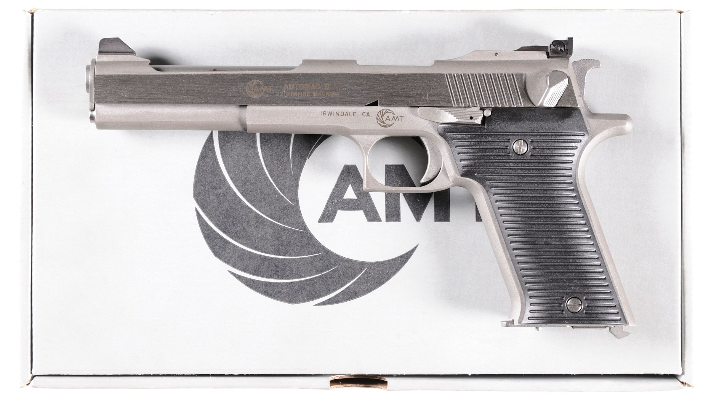 AMT Automag II Semi-Automatic Pistol with Box | Rock Island Auction