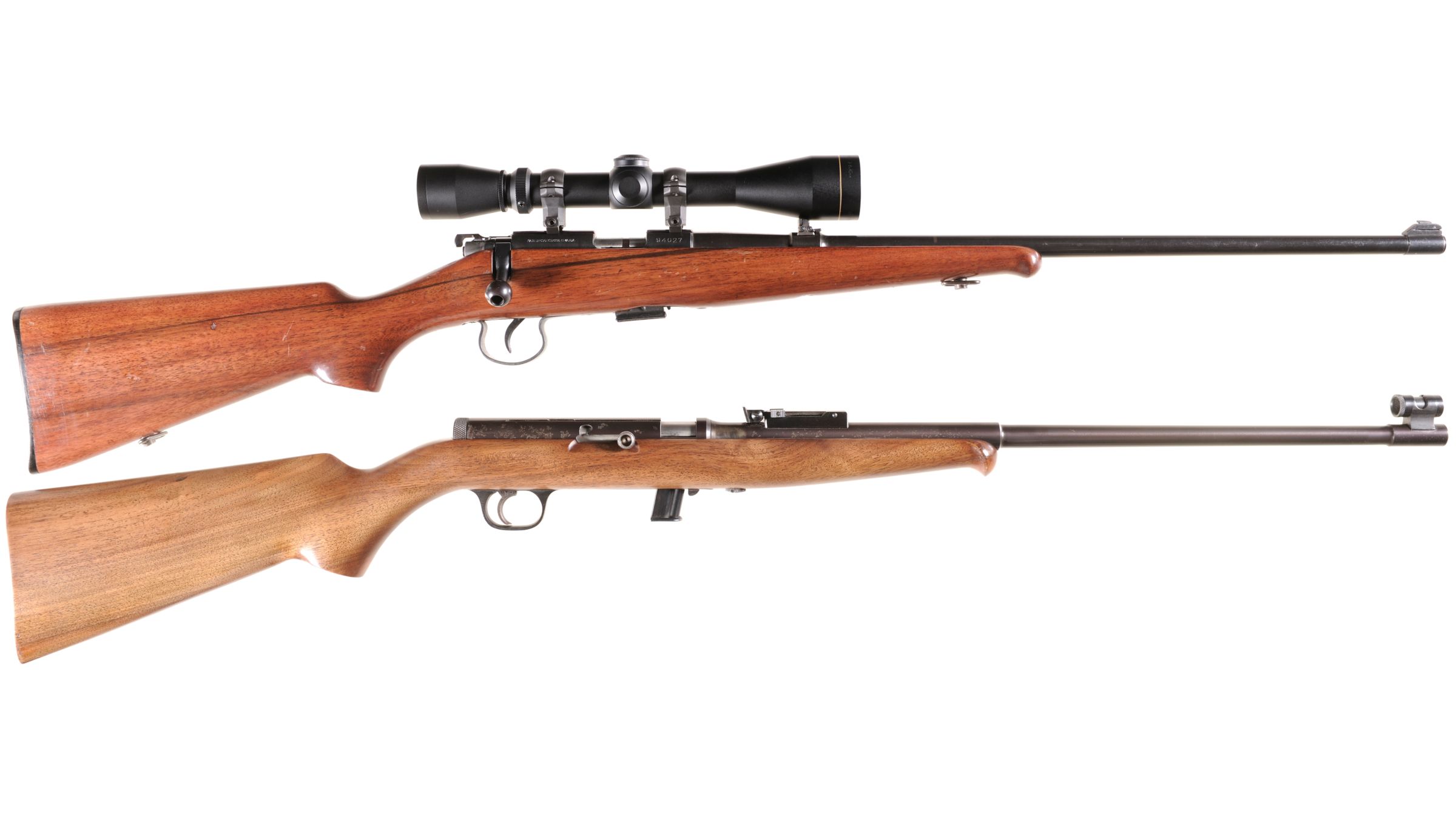 Two Rifles | Rock Island Auction