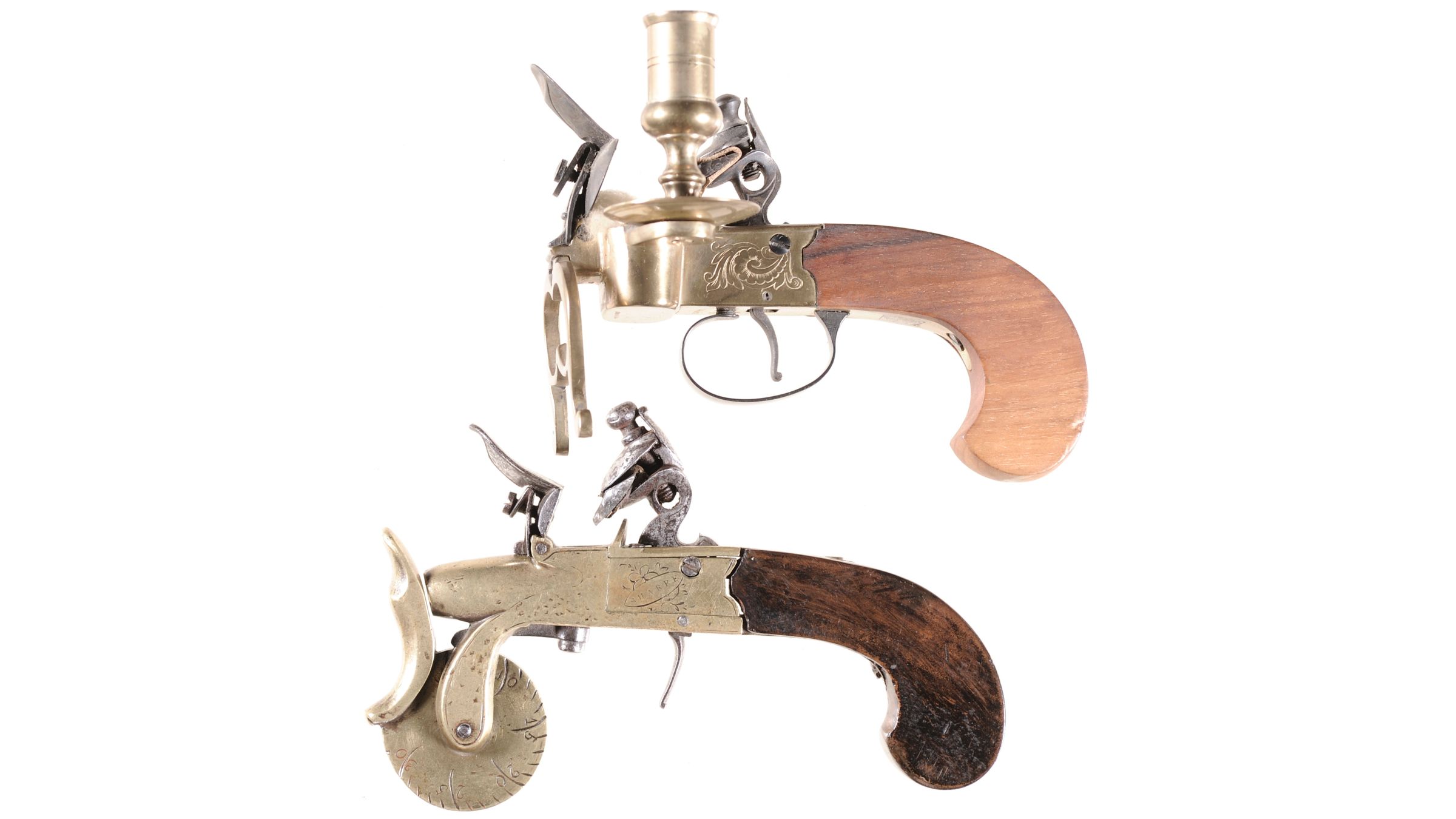 Two Flintlock Powder Testers | Rock Island Auction