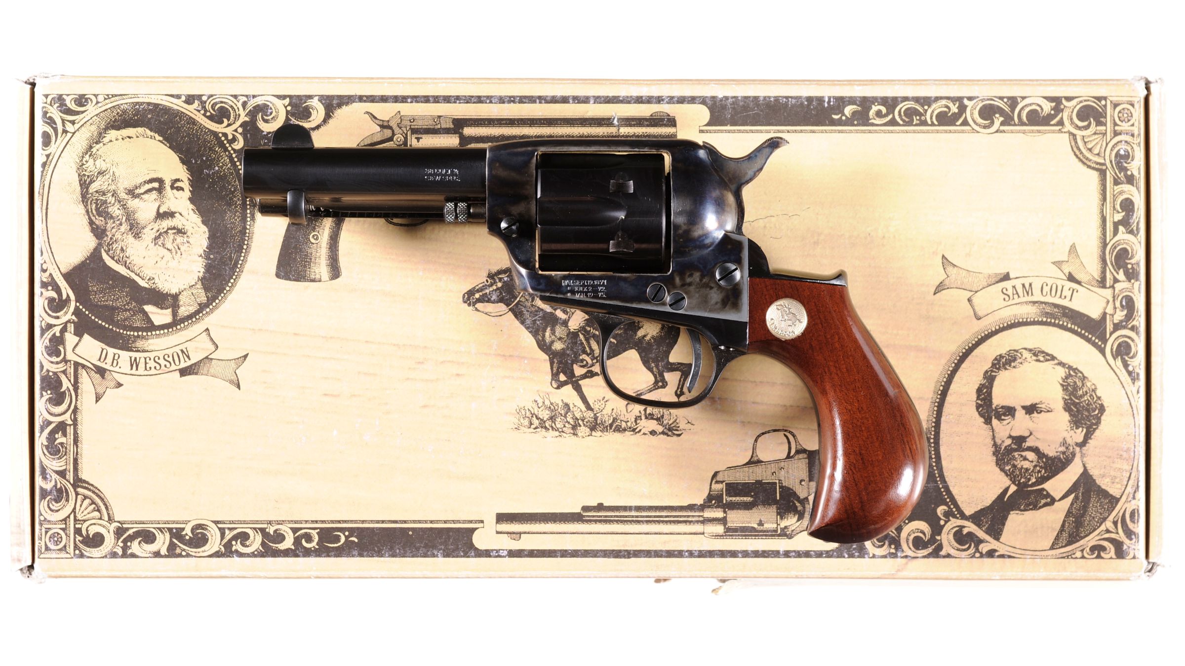 Uberti/Cimarron Lightning Single Action Revolver with Box | Rock Island ...