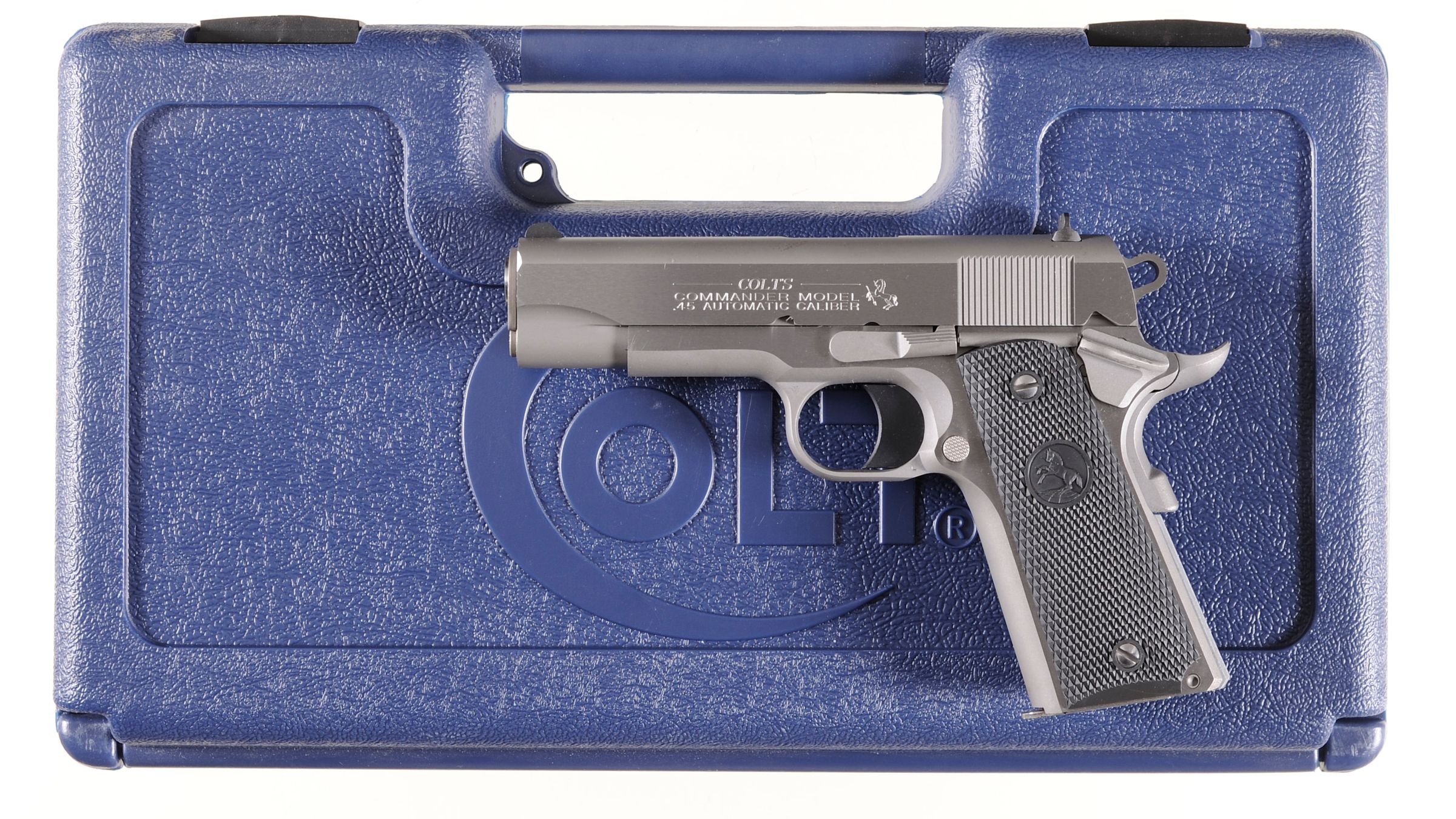 Colt Commander Model Semi-Automatic Pistol with Case | Rock Island Auction