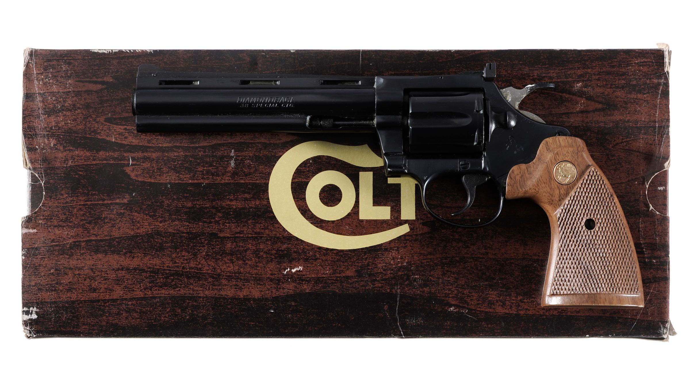 Colt Diamondback Double Action Revolver with Box | Rock Island Auction