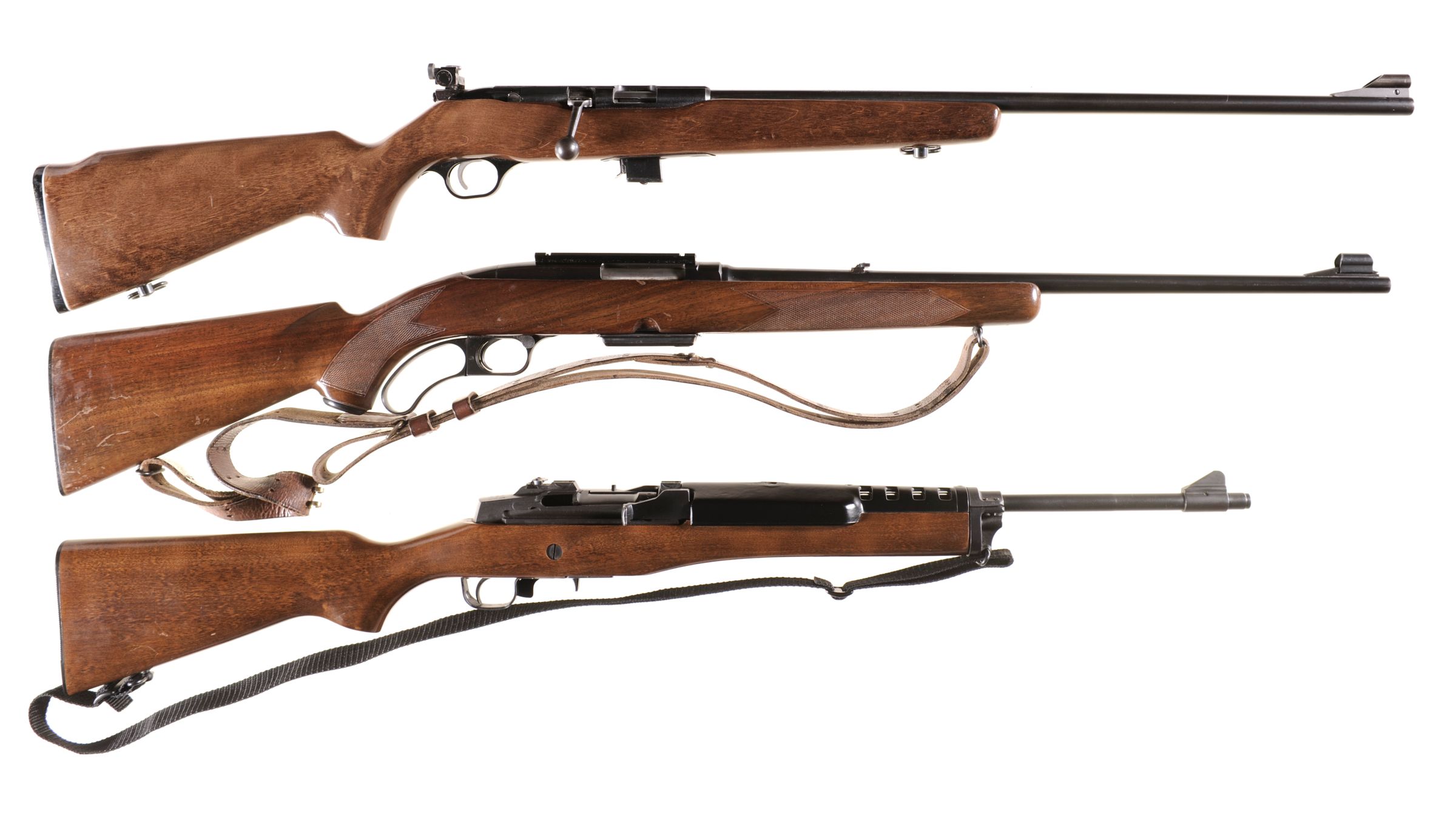 Three Rifles | Rock Island Auction