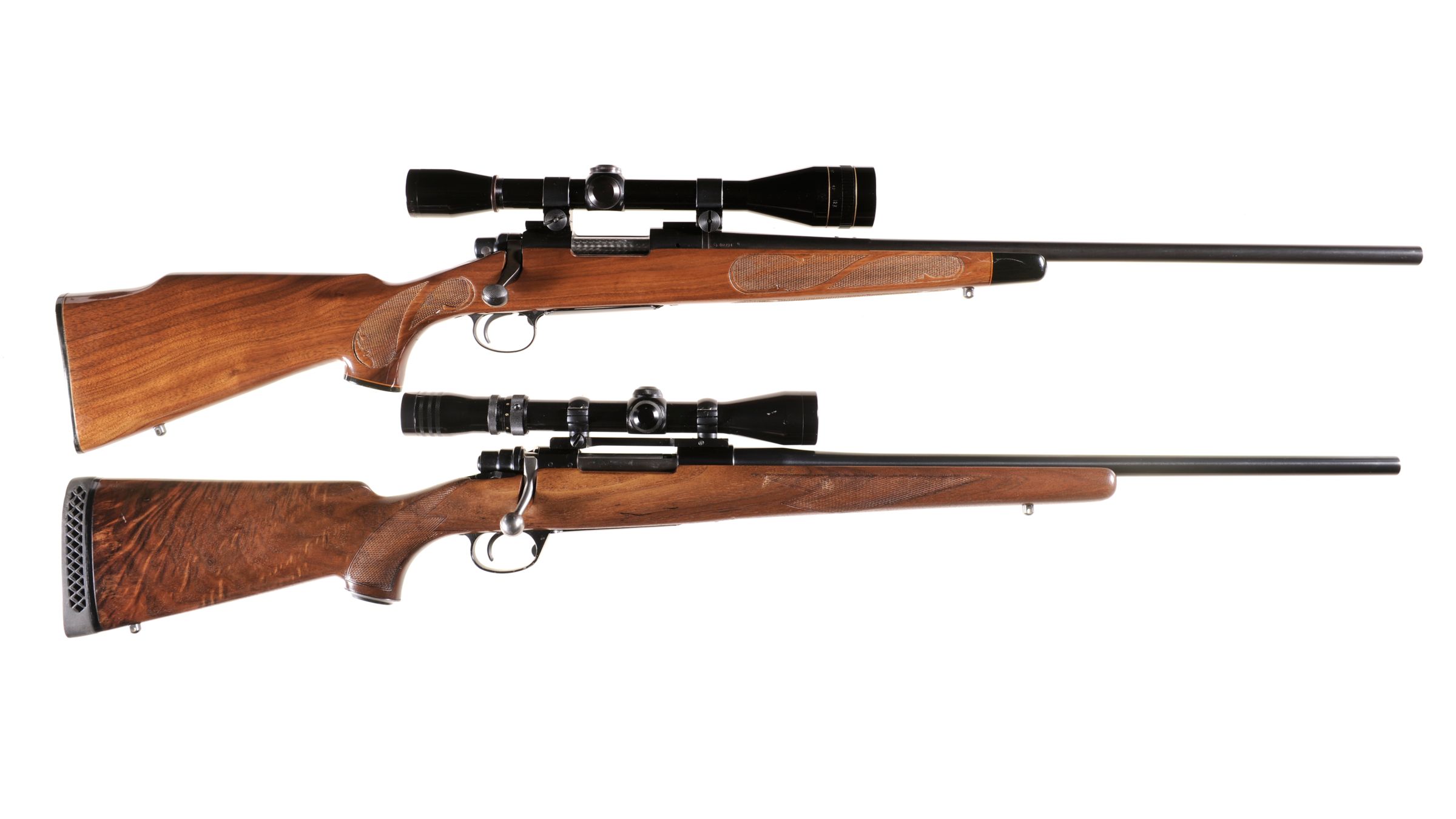 Two Scoped Bolt Action Rifles | Rock Island Auction