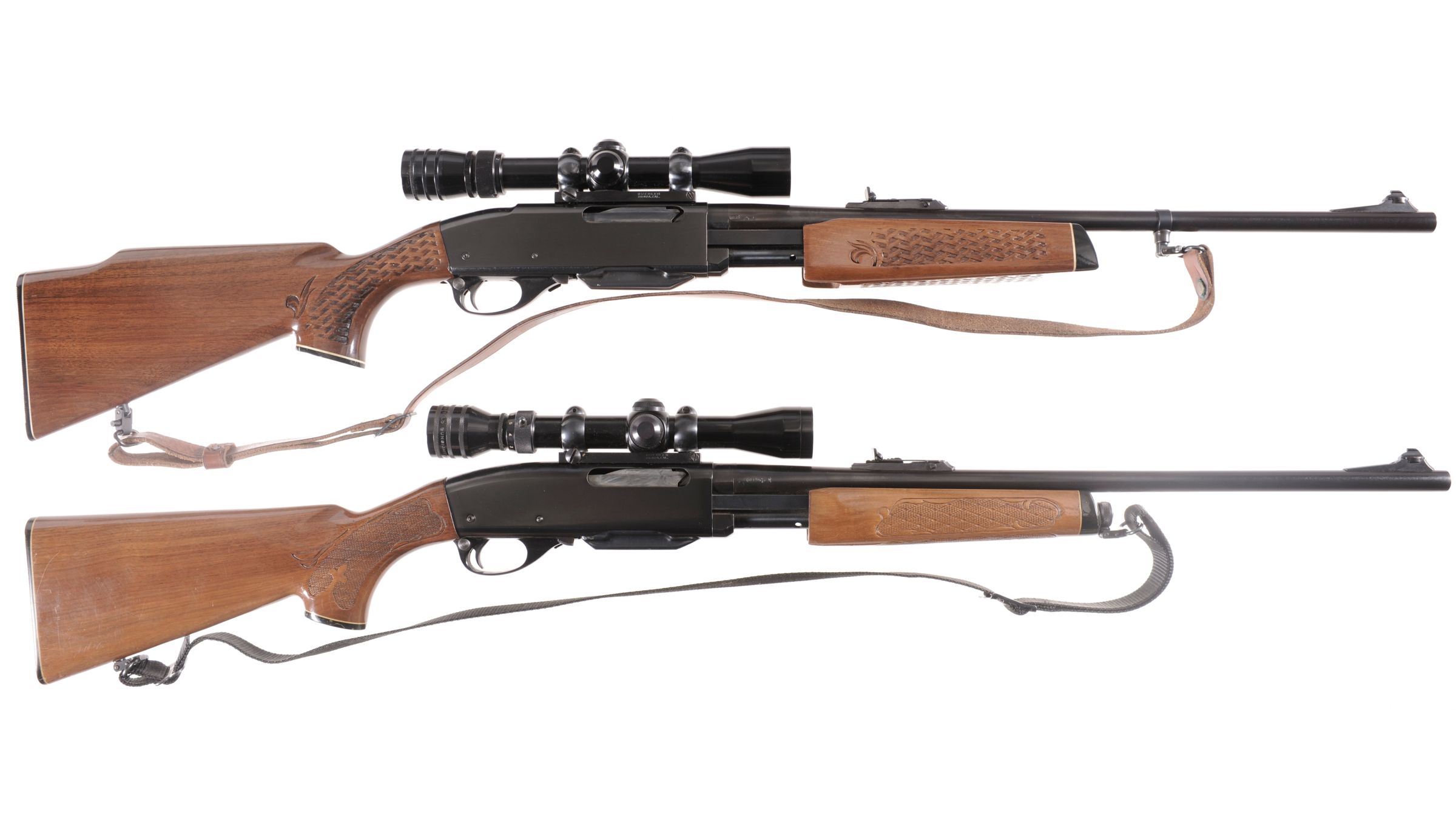 Two Remington Slide Action Rifles | Rock Island Auction