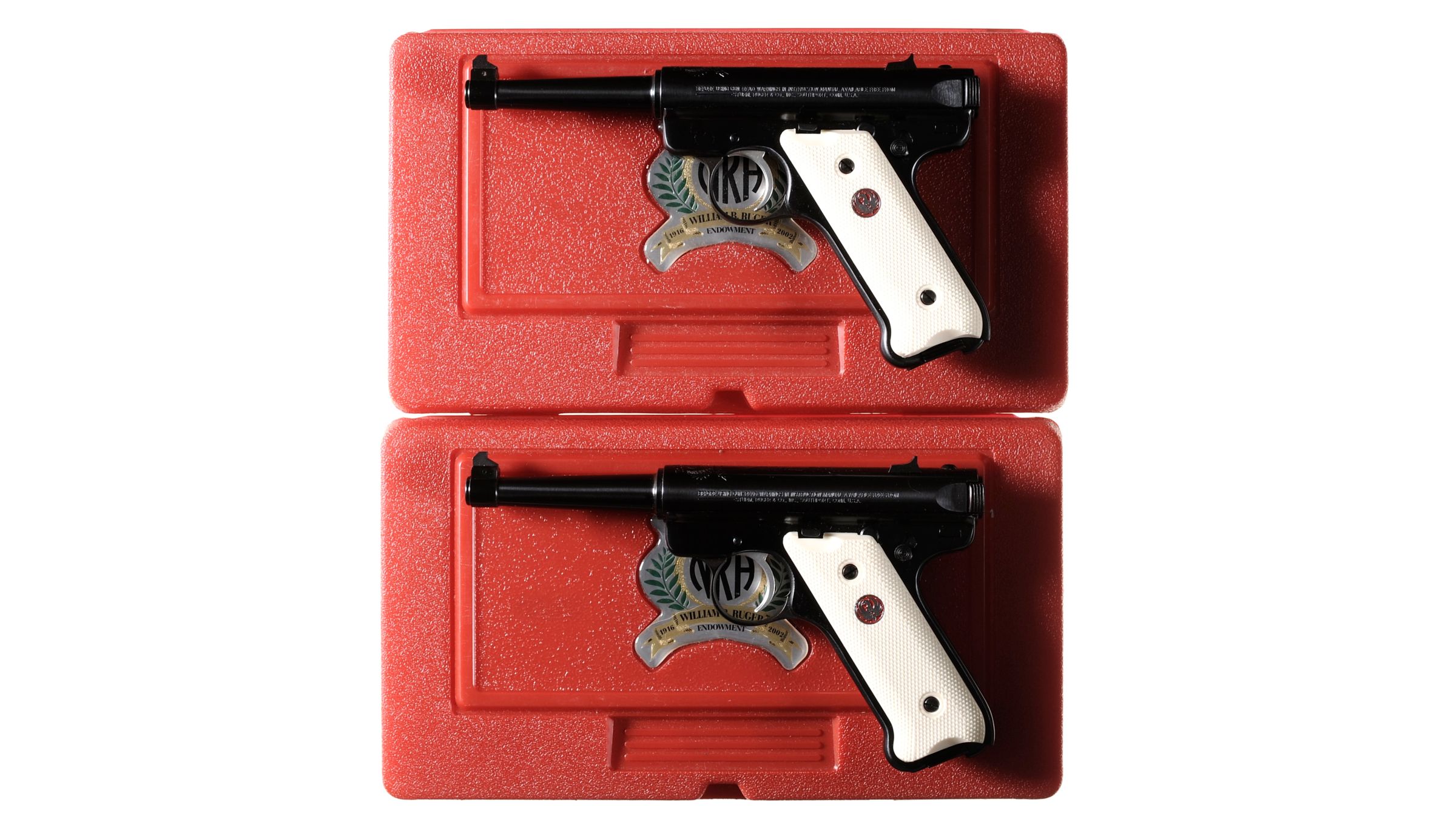 Two Consecutively Numbered William Ruger NRA Endowment Pistols | Rock ...