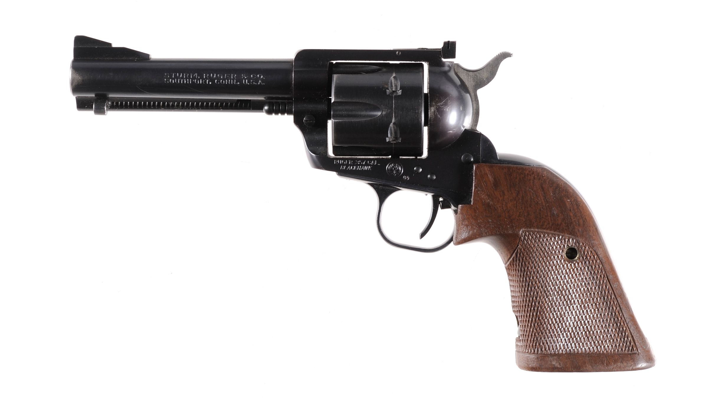 Ruger Flat Top Blackhawk .357 Magnum Single Action Revolver | Rock ...
