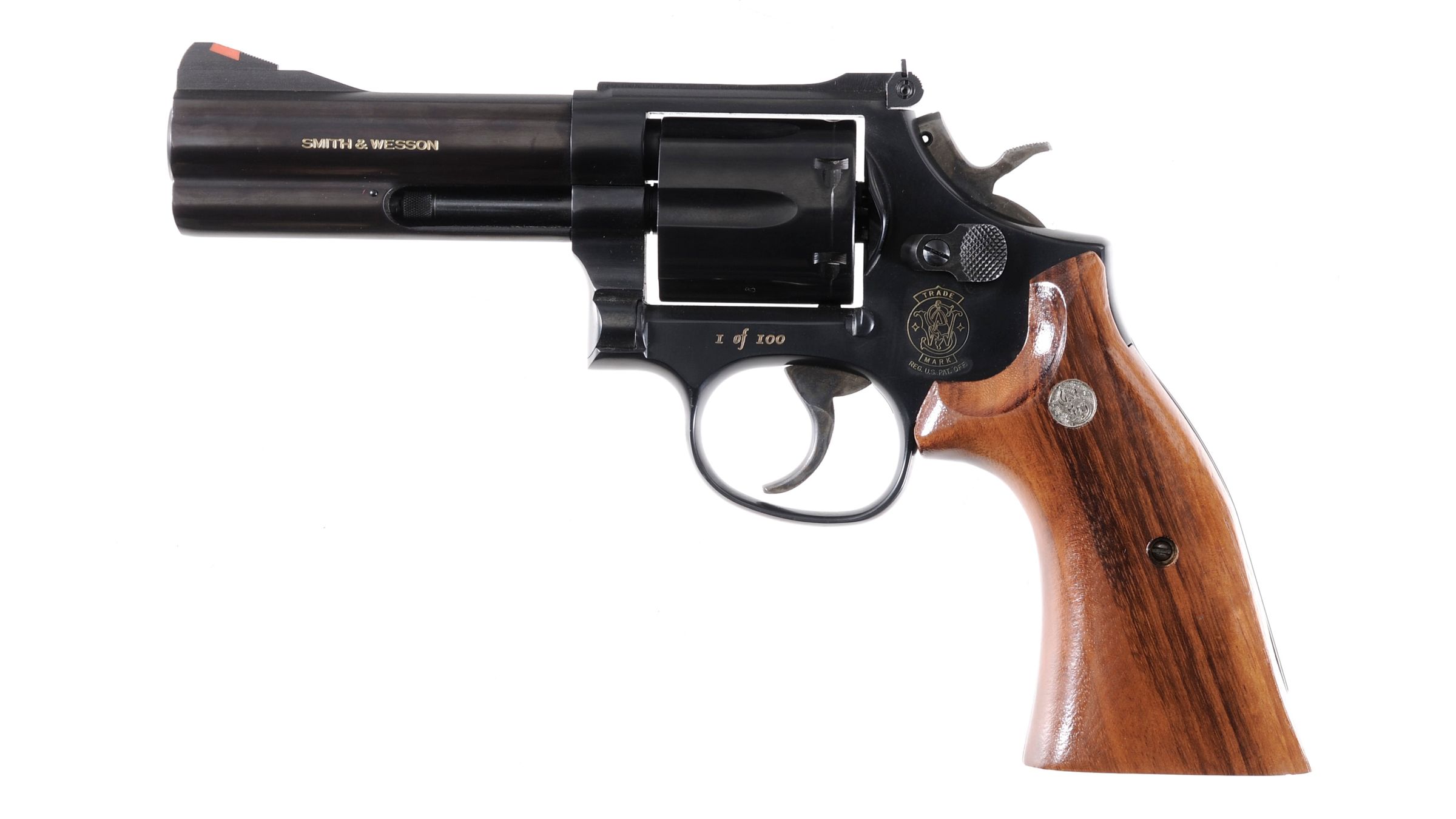 S&W Model 586 Revolver, Arkansas Municipal Police, w-Case | Rock Island ...