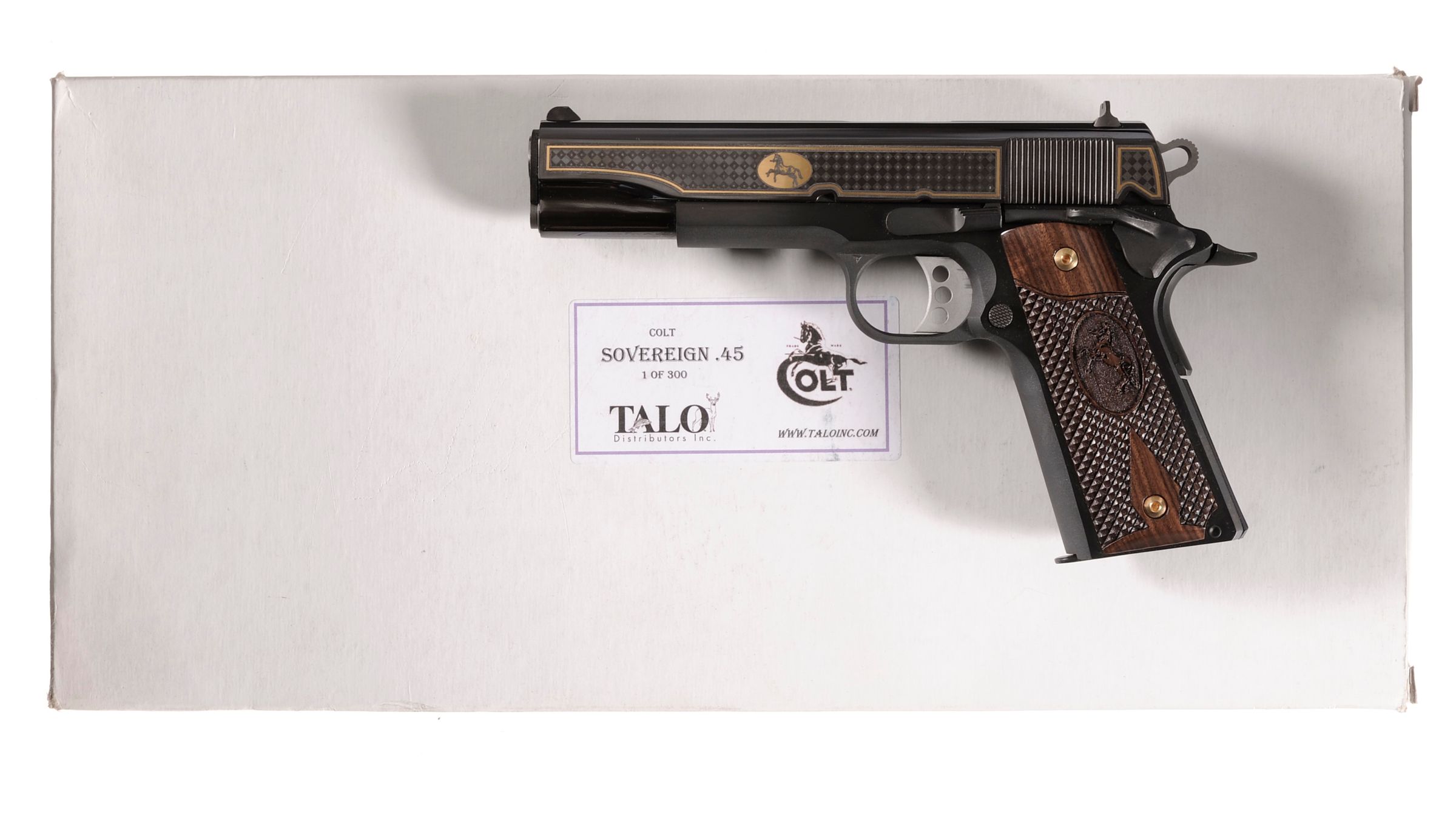 Colt TALO '.45 SOVEREIGN' Edition Government Model Pistol | Rock Island ...