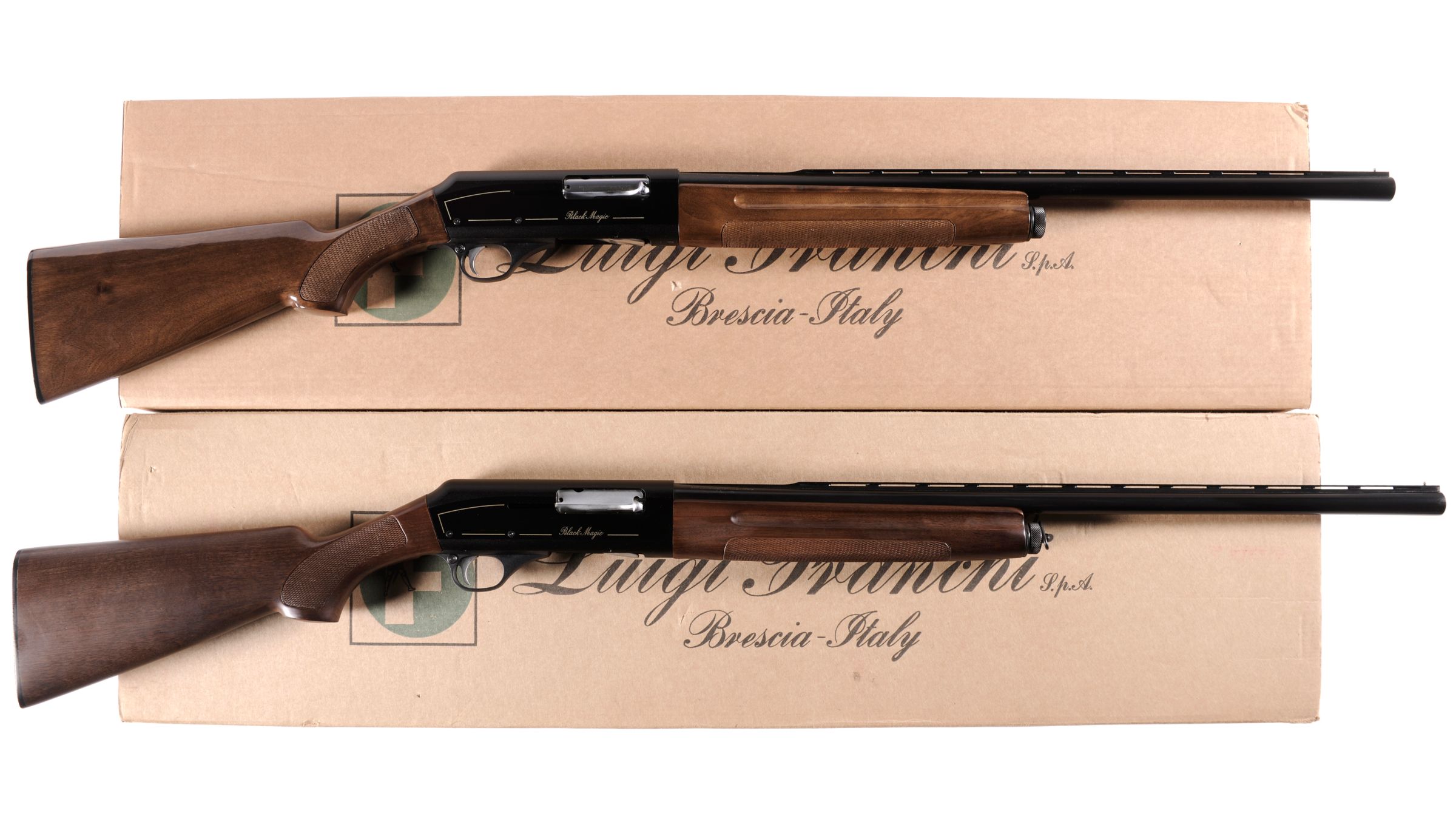 Two Boxed Franchi AL 48 Semi-Automatic Shotguns | Rock Island Auction