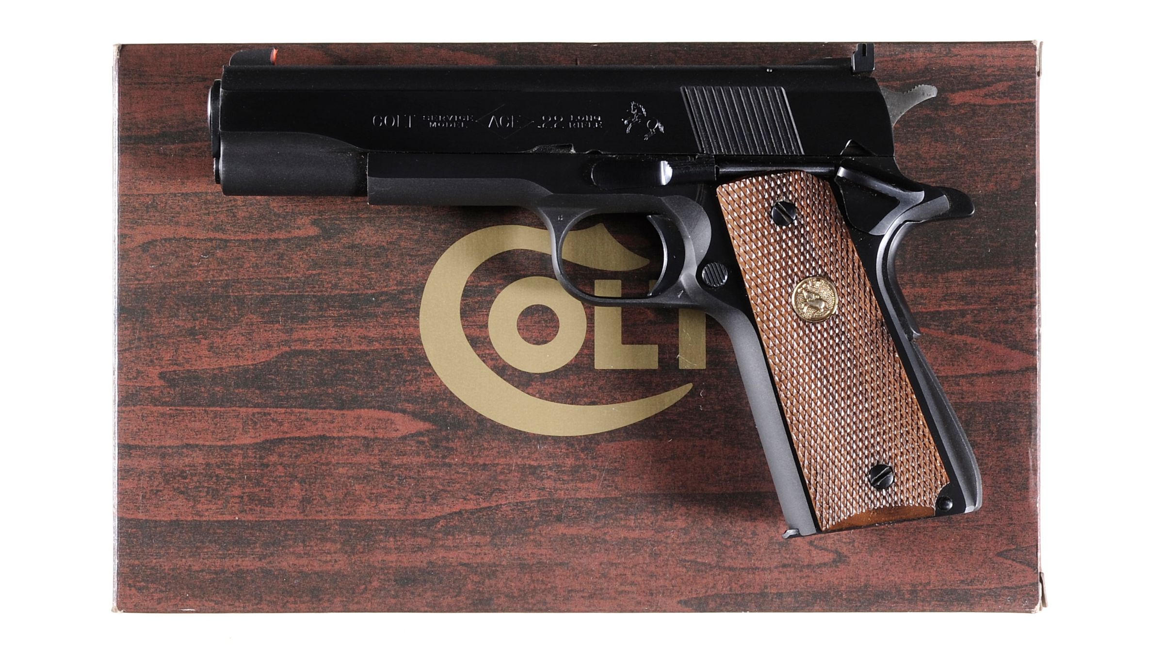 Colt Service Model Ace Semi-Automatic Pistol with Box | Rock Island Auction