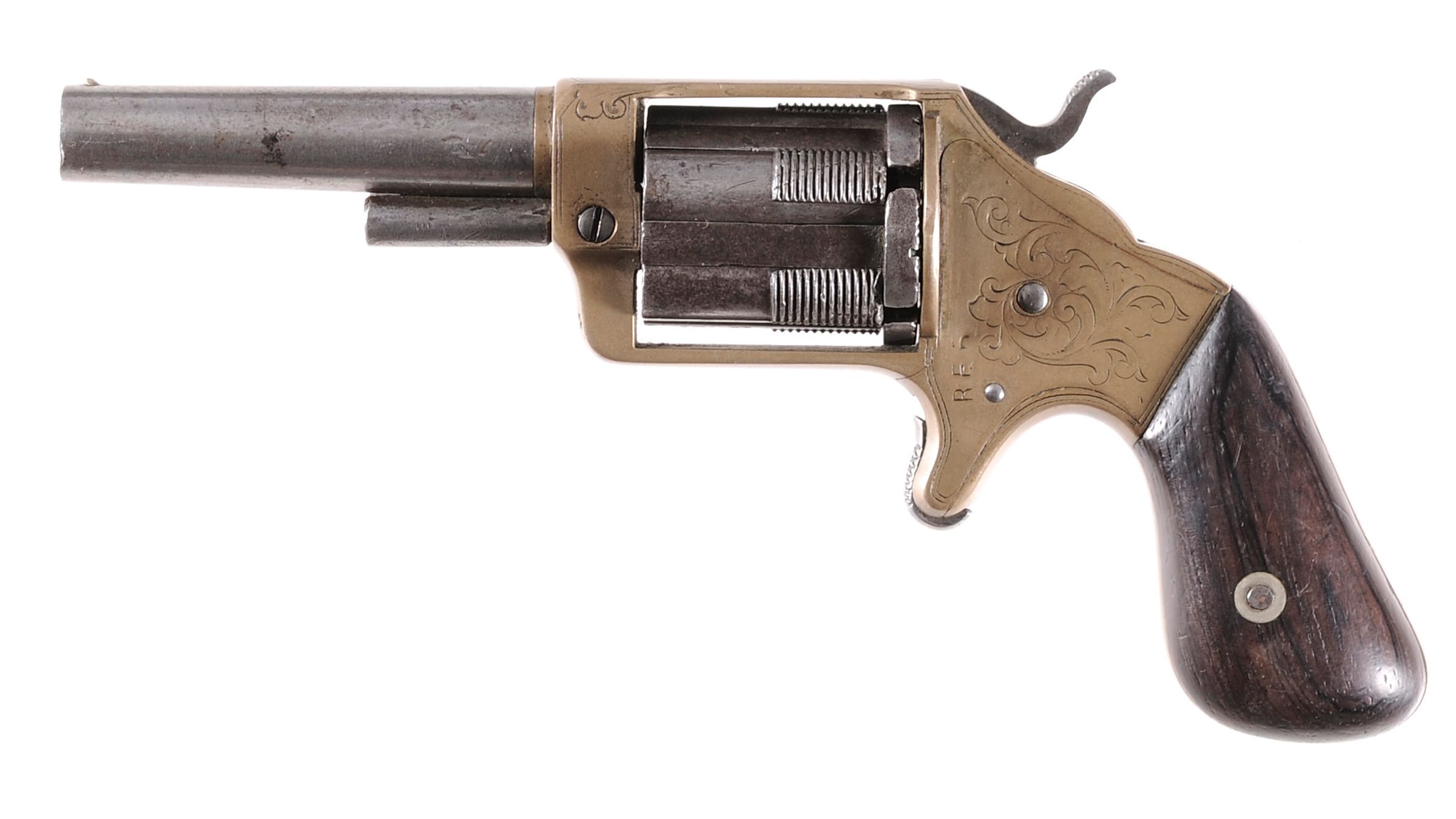 Engraved Brooklyn Firearms Slocum Separate Chambers Revolver | Rock ...