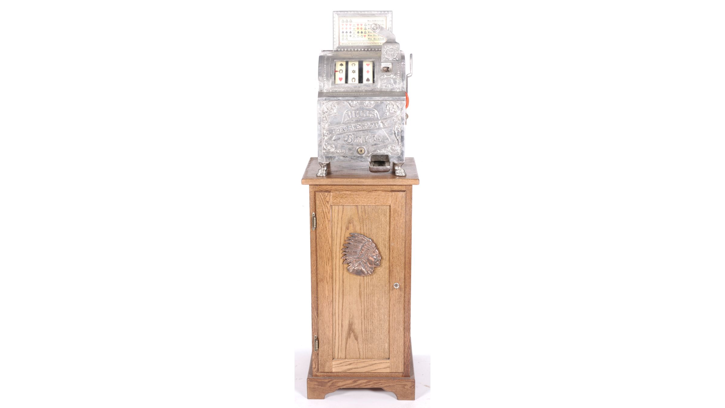 Mills Liberty Bell Slot Machine with Stand | Rock Island Auction