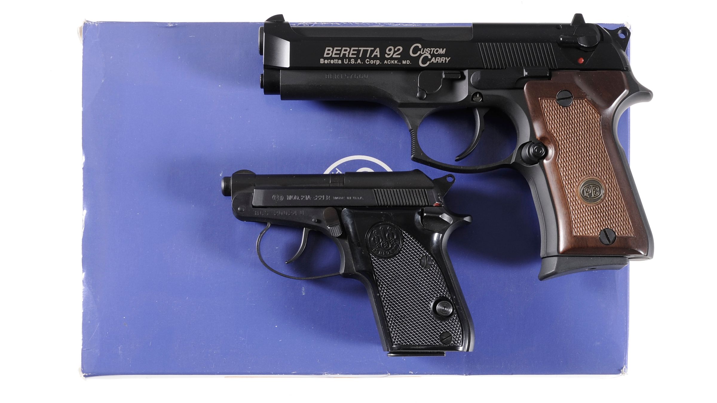 Two Beretta Semi-Automatic Pistols | Rock Island Auction