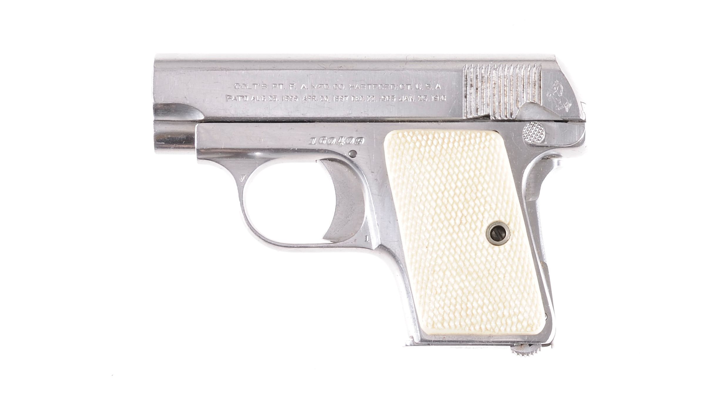 Colt Model 1908 Vest Pocket Semi-Automatic Pistol | Rock Island Auction