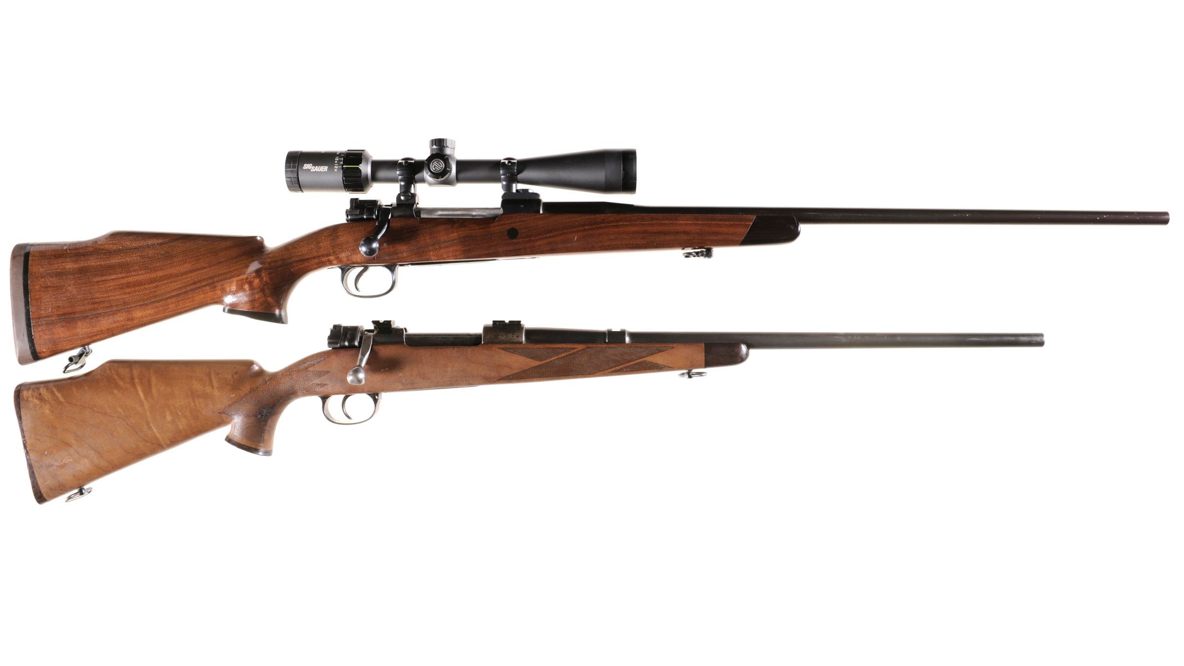 Two Bolt Action Mauser Model 98 Rifles | Rock Island Auction