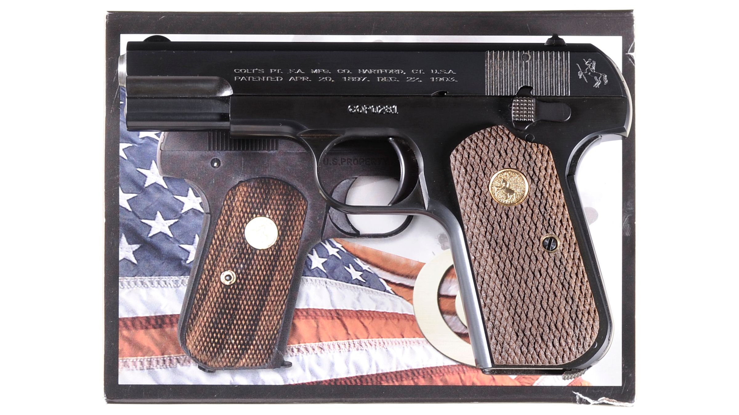 Colt-U.S. Armament Corp. Model 1903 General Officer's Pistol | Rock ...