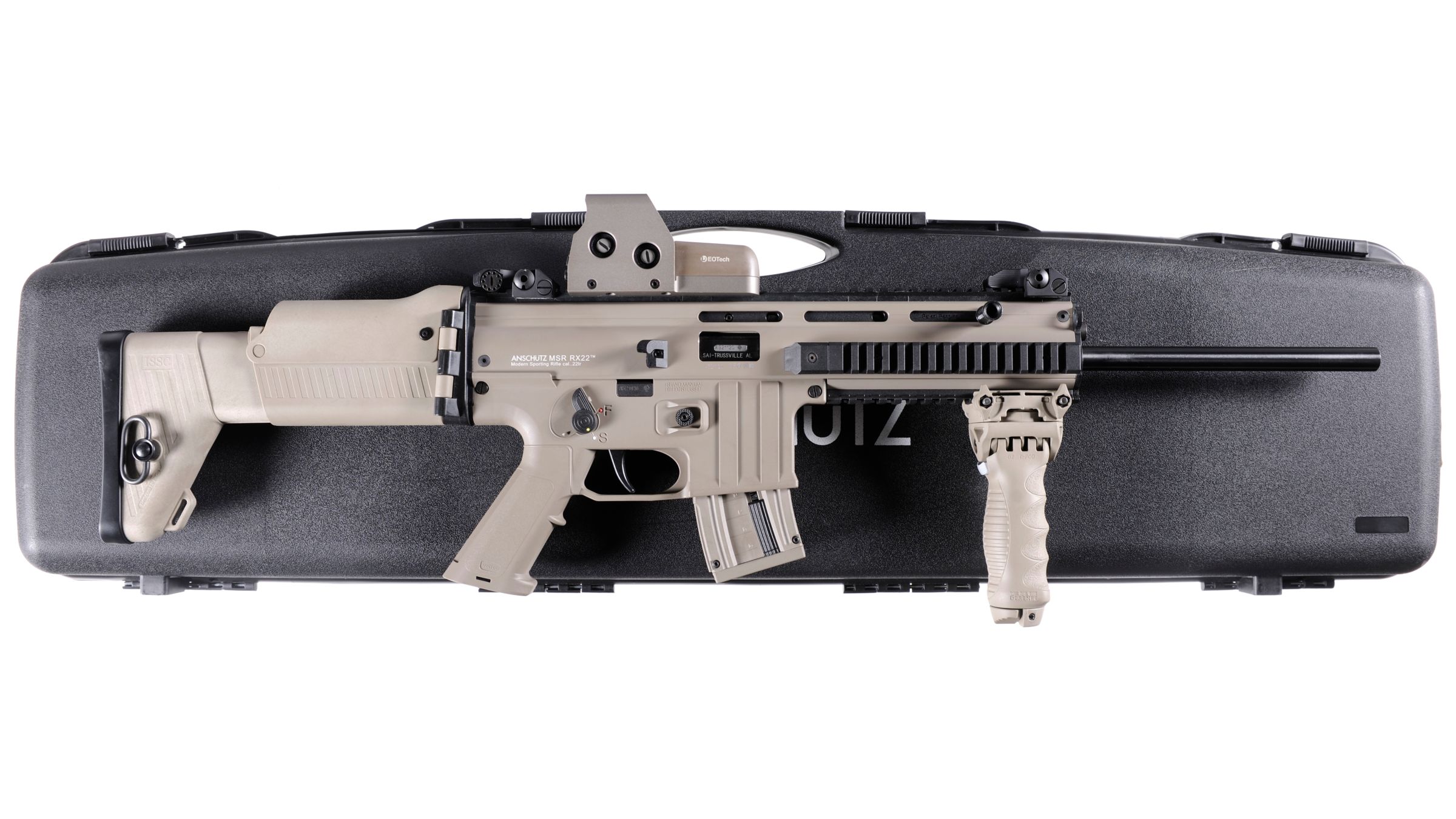 Anschutz MSR RX22 Semi-Automatic Rifle with Case | Rock Island Auction